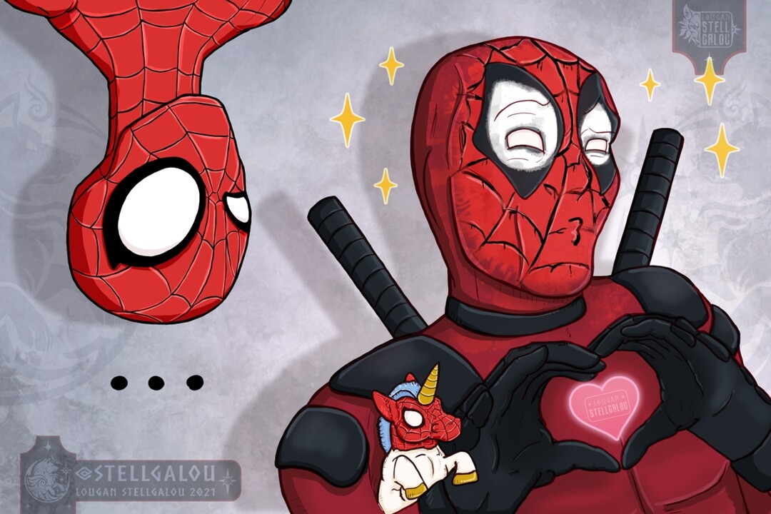 ArtStation - Draw a Spidey ... 'dpool
