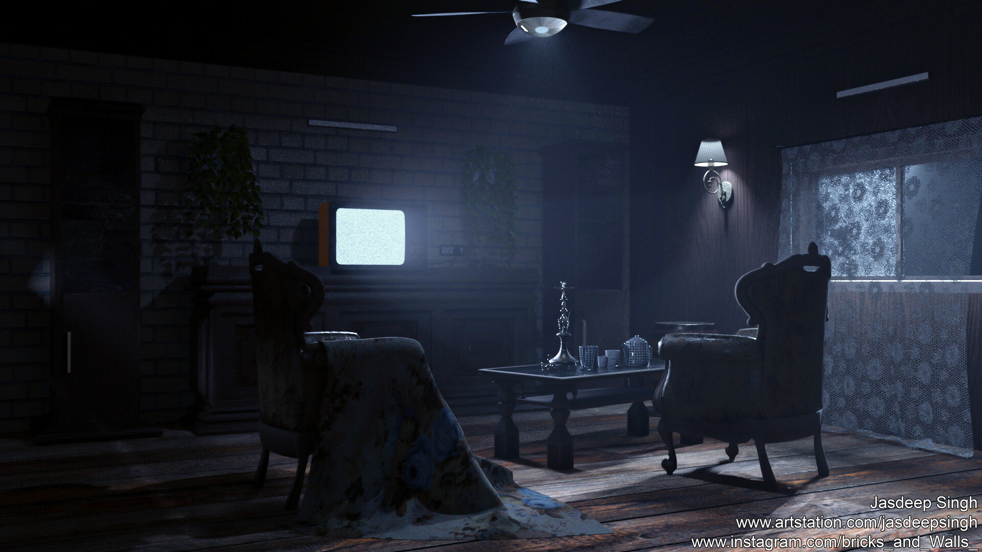 ArtStation - CINEMATIC INTERIOR & EXTERIOR