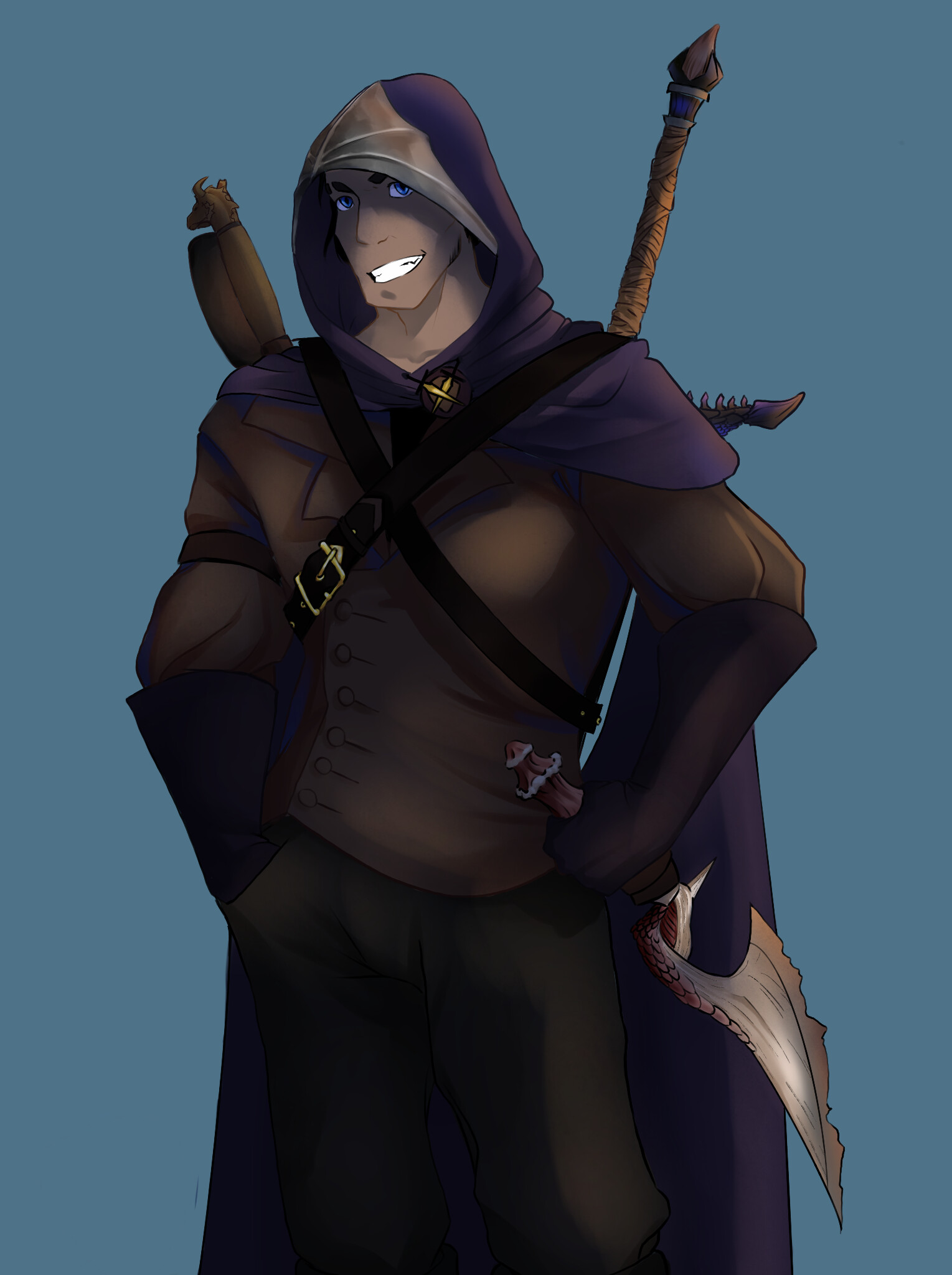 ArtStation - DND rogue commission