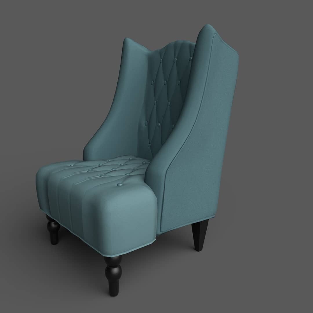 ArtStation - Sofa modelling