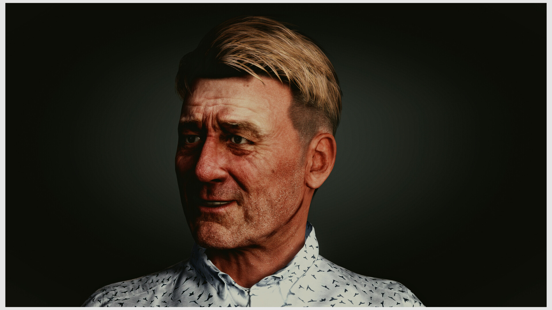 Hans Poelen - 3D character 'Mr. nice guy'