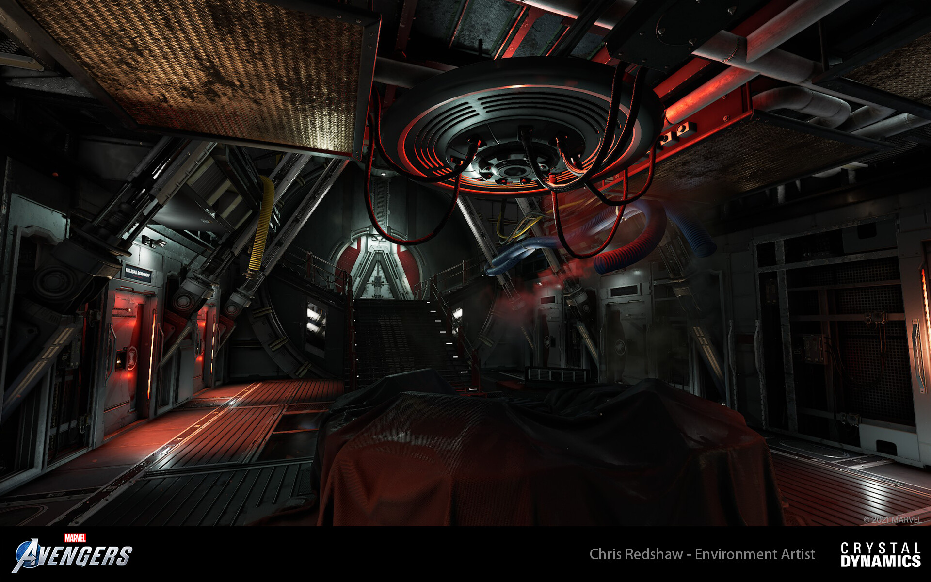 Chris Redshaw - Marvels Avengers - Helicarrier