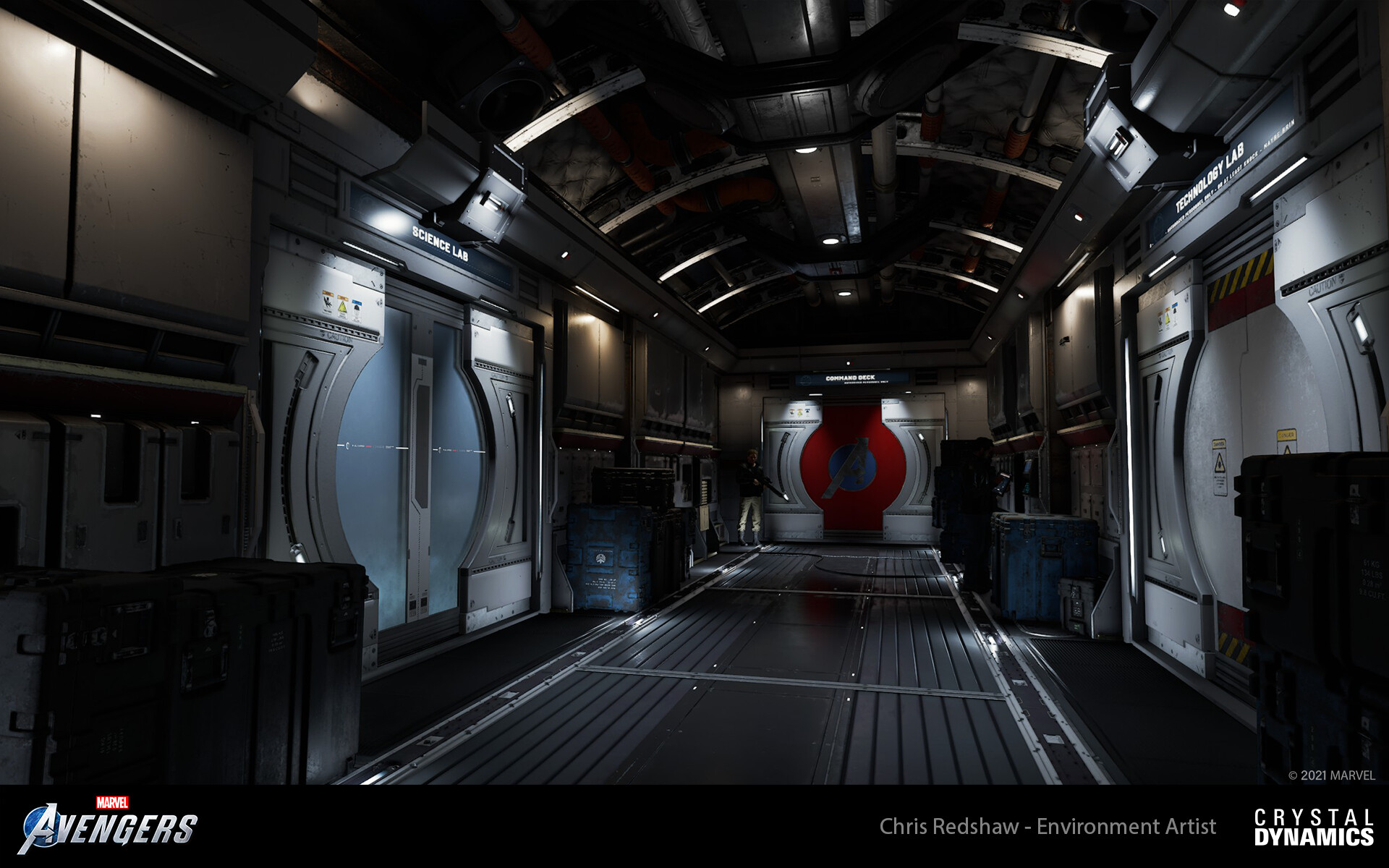 Chris Redshaw - Marvels Avengers - Helicarrier