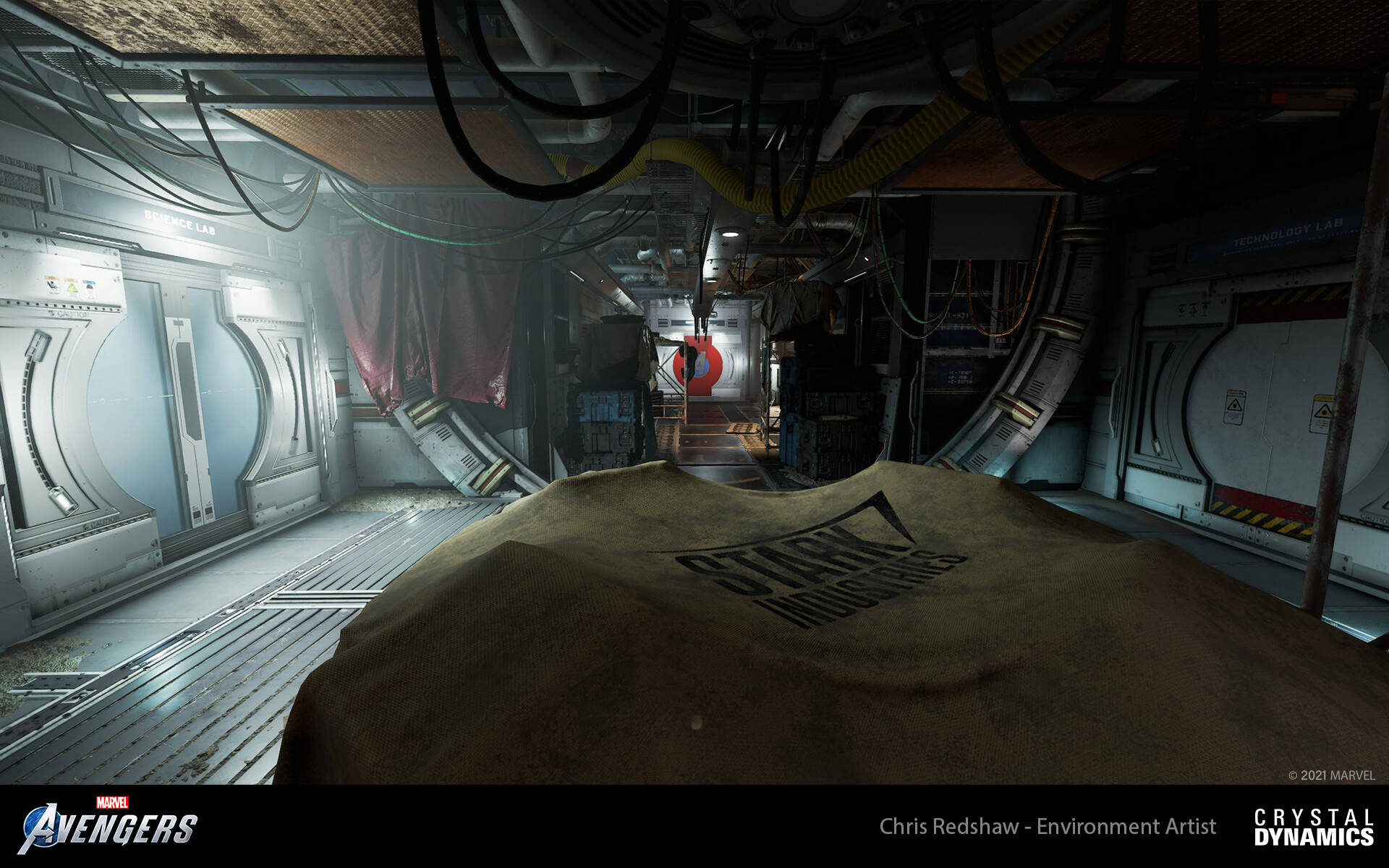 Chris Redshaw - Marvels Avengers - Helicarrier