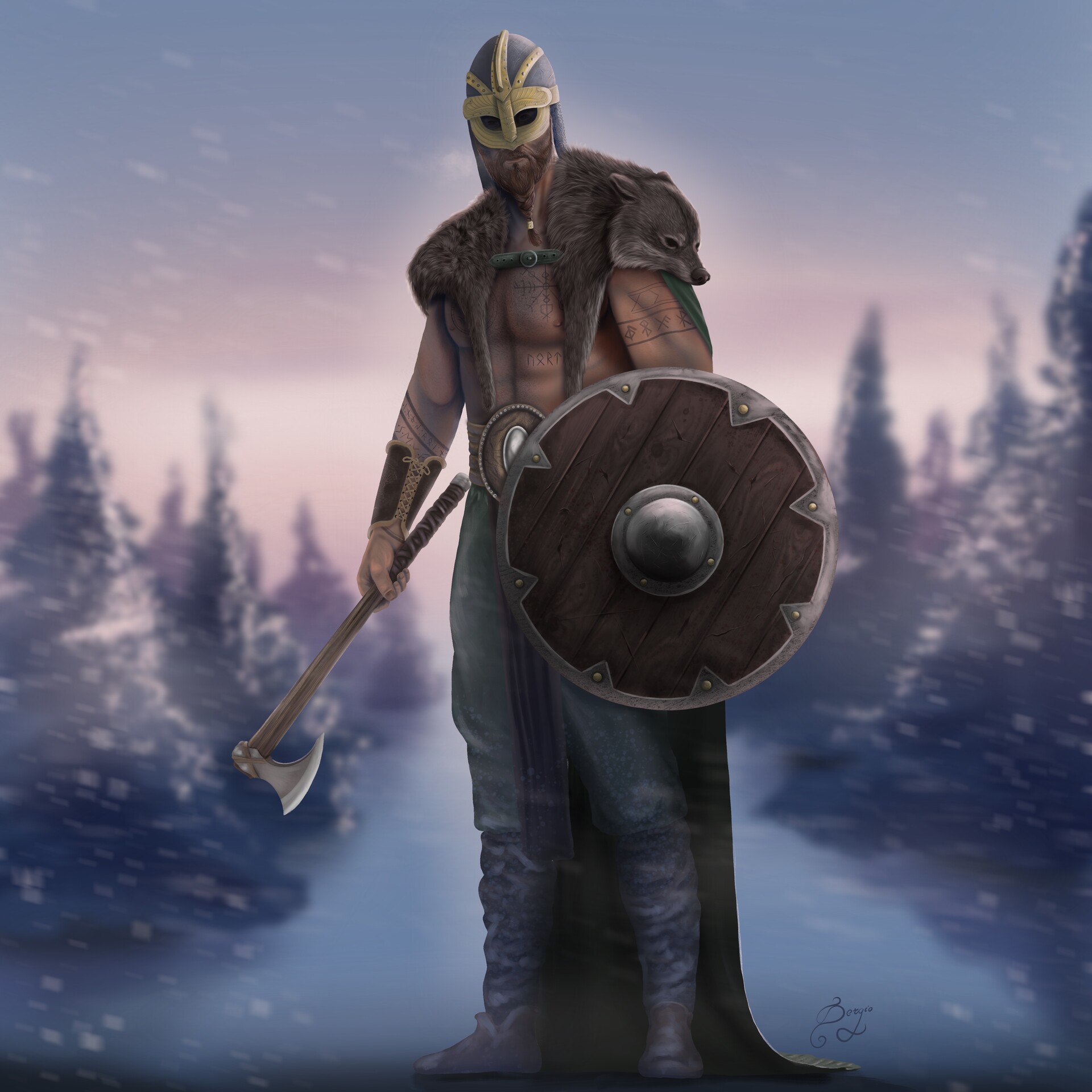 ArtStation - vikingo