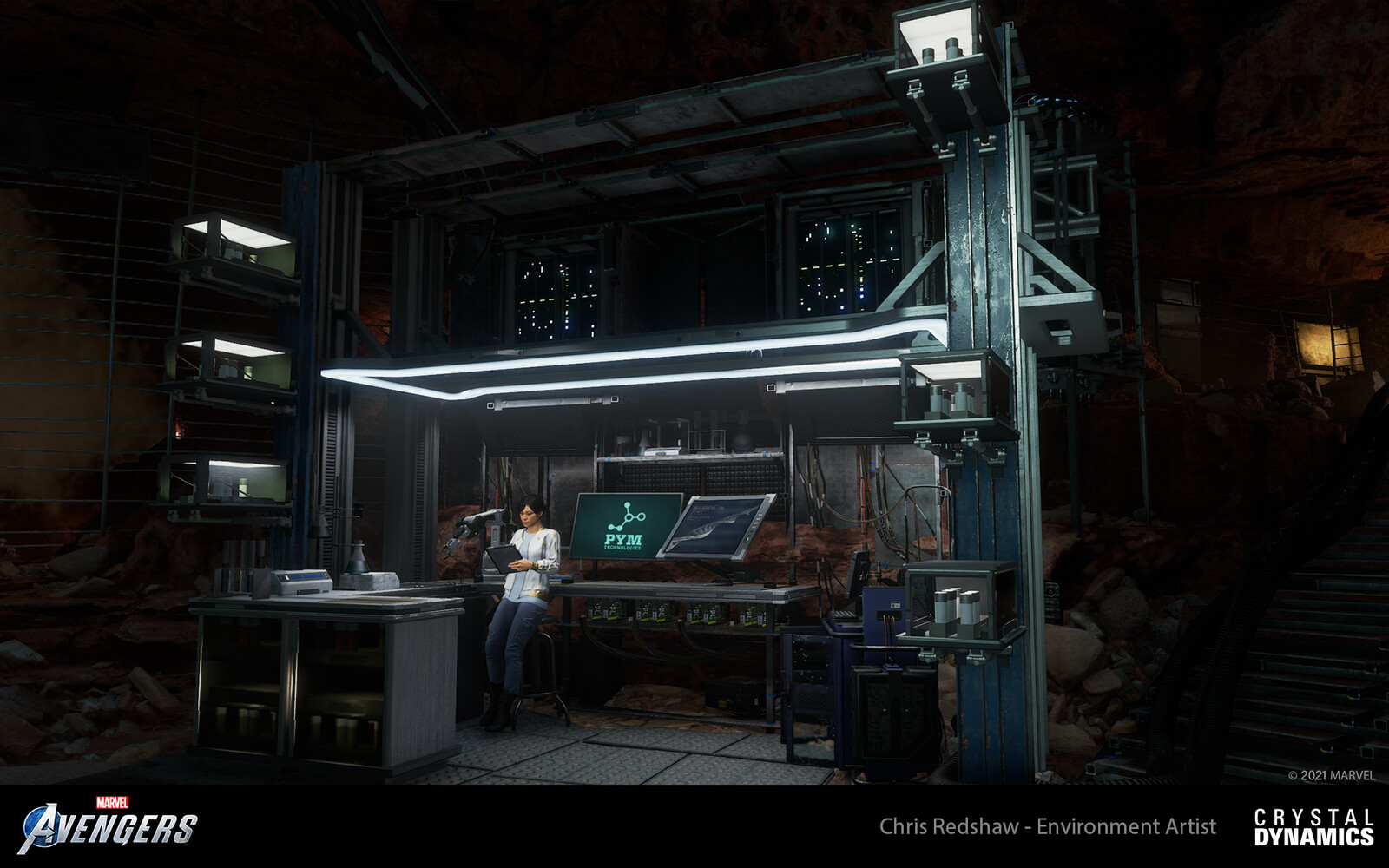 Chris Redshaw - Marvels Avengers - Anthill