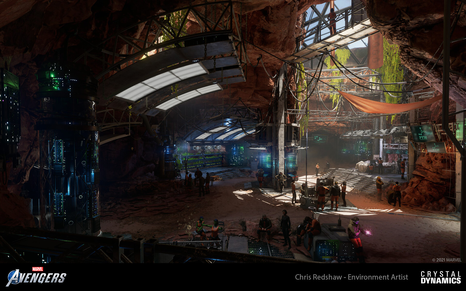 Chris Redshaw - Marvels Avengers - Anthill