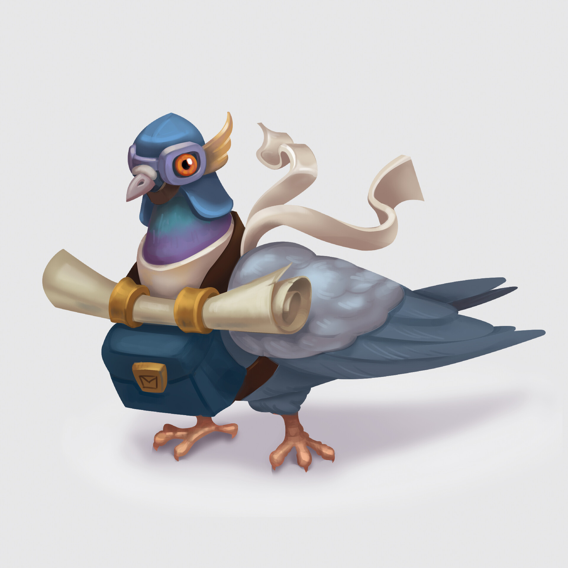 ArtStation - The Perfect Postman — Pigeon