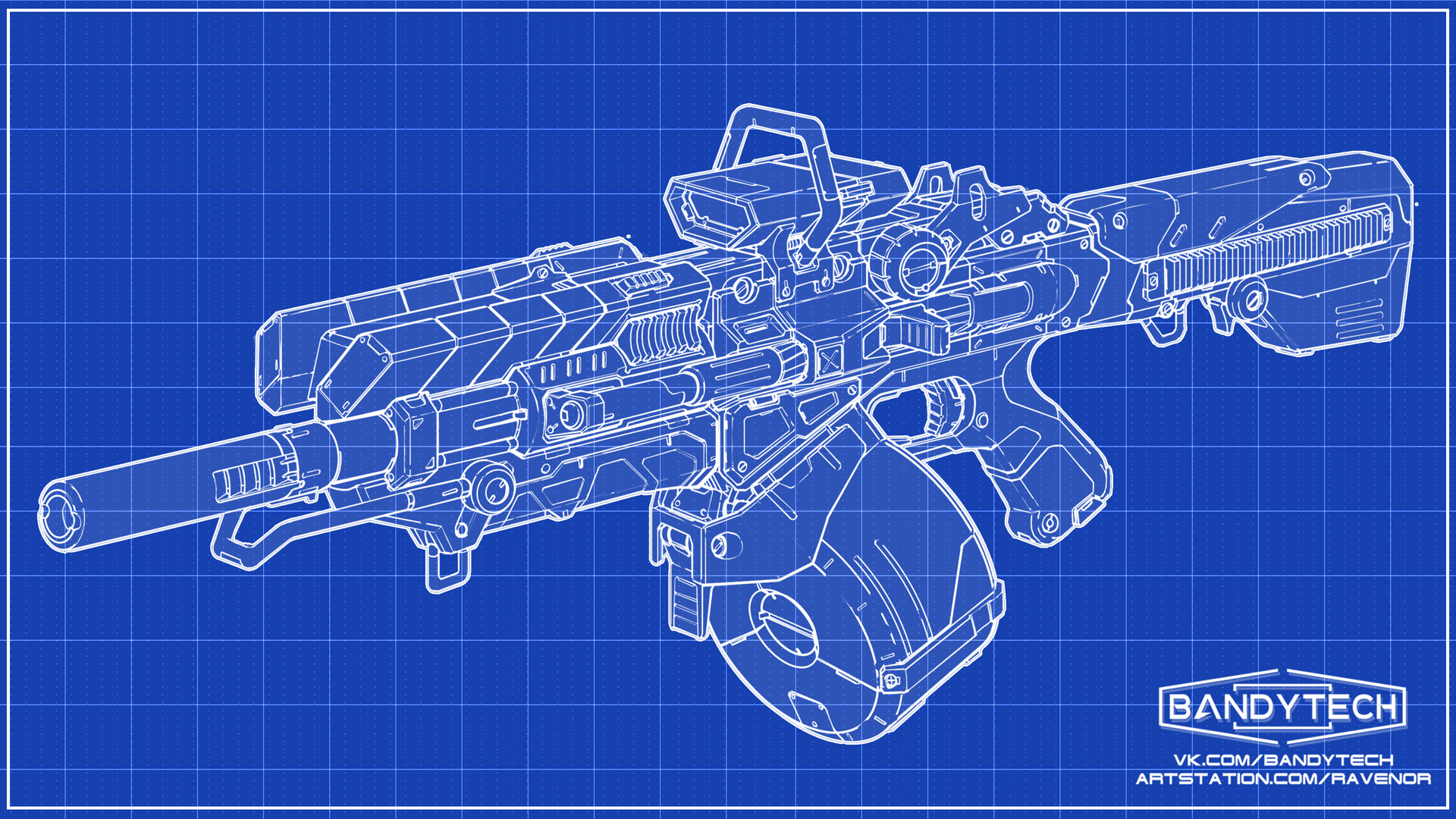 ArtStation - WEAP - ASSAULT RIFLE #85721