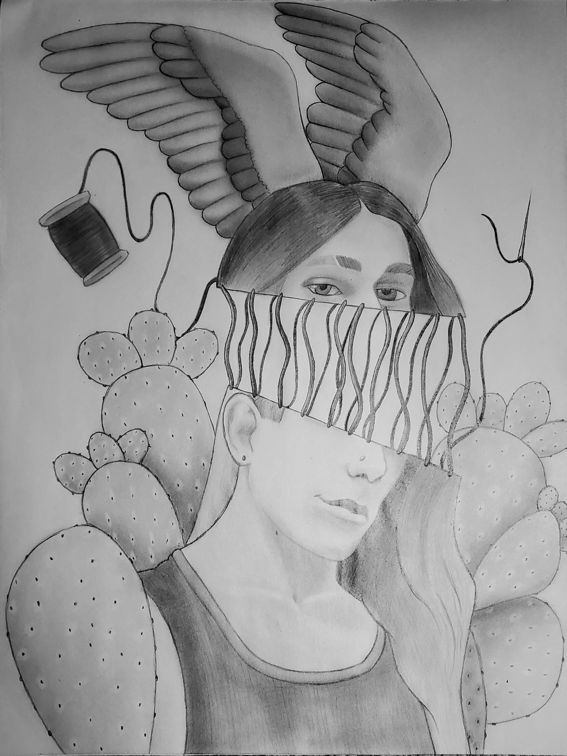 ArtStation - Abstract Self Portrait