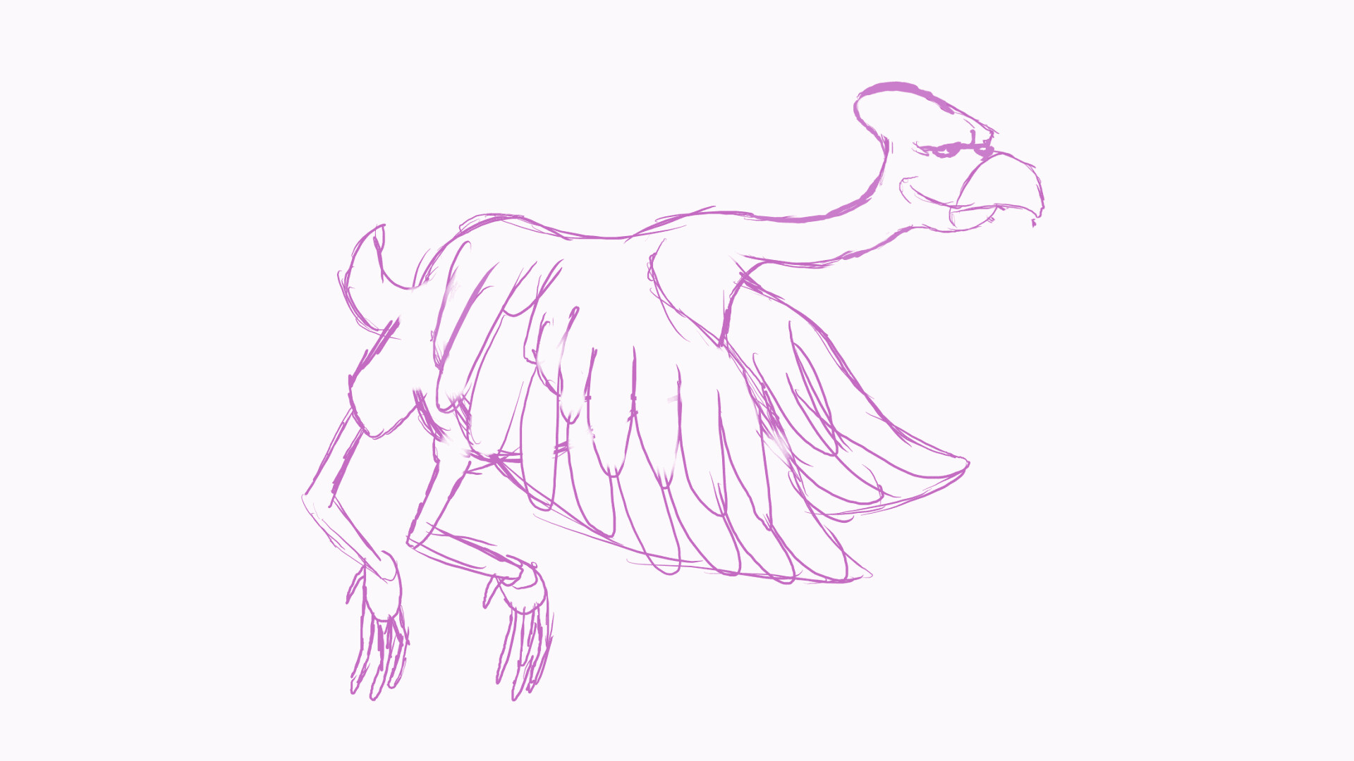 ArtStation - Vulture flight