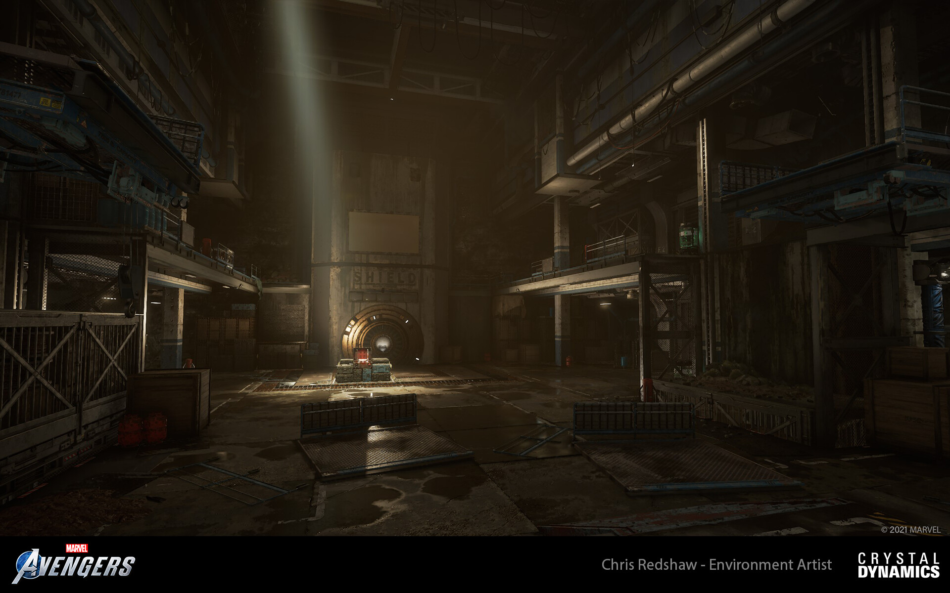 Chris Redshaw - Marvels Avengers - Underground Cache