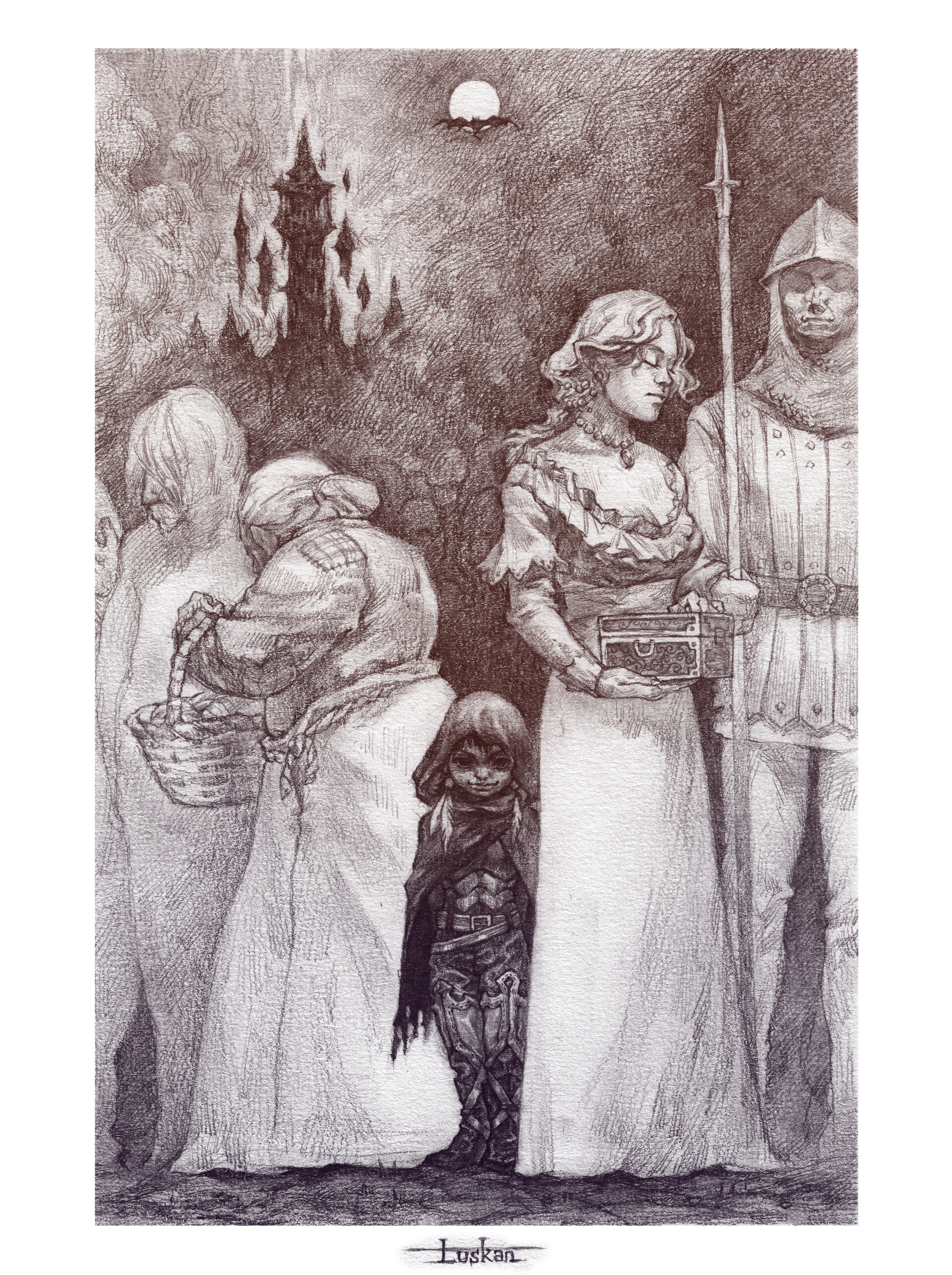 ArtStation - I'm in Luskan