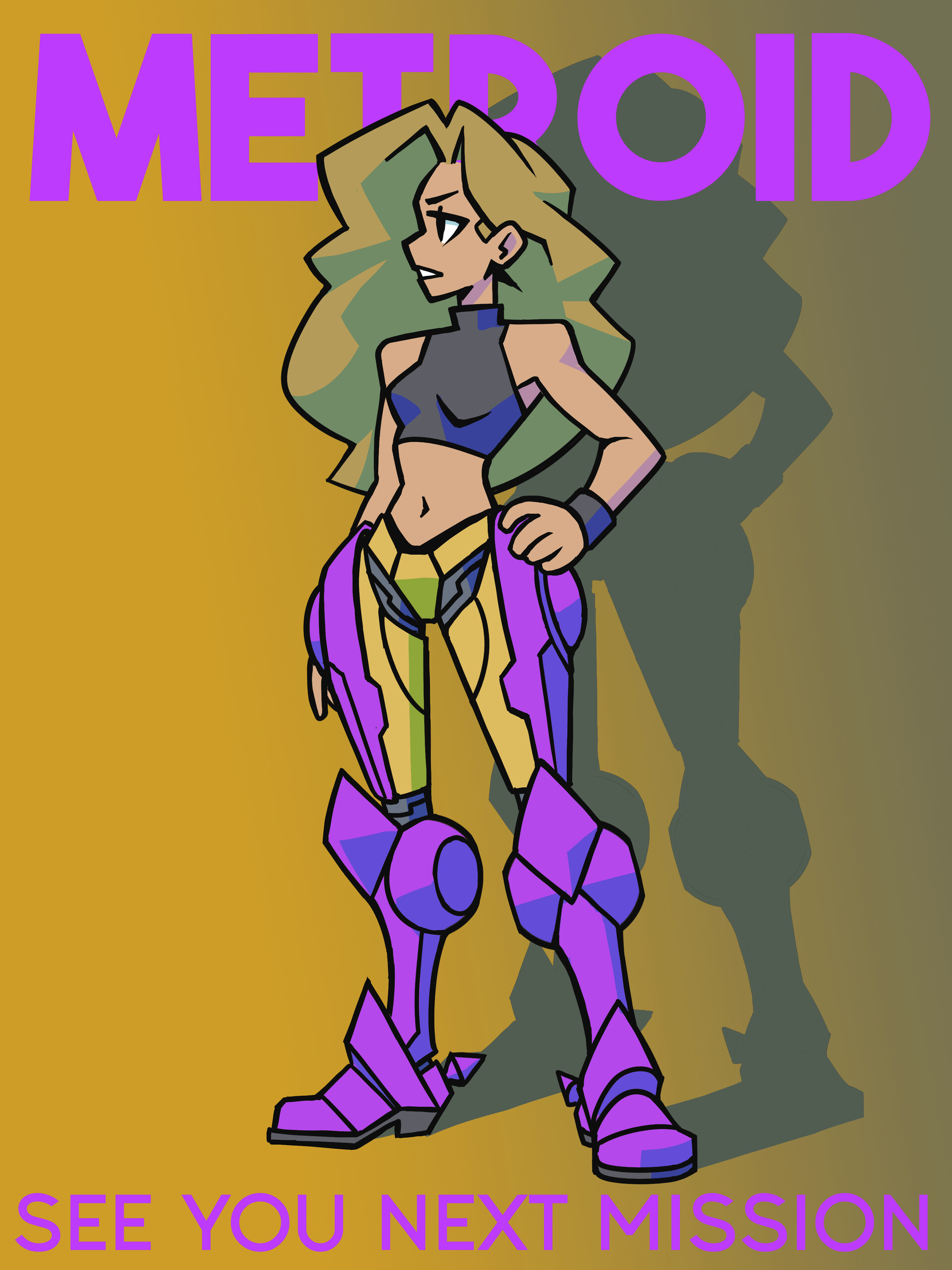 ArtStation - Super Metroid Cartoony