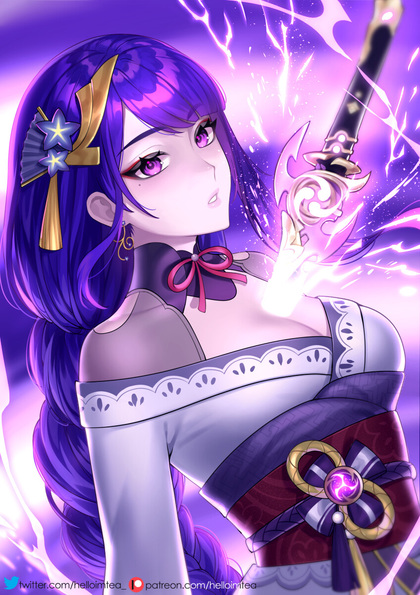 ArtStation - Baal (Genshin Impact)