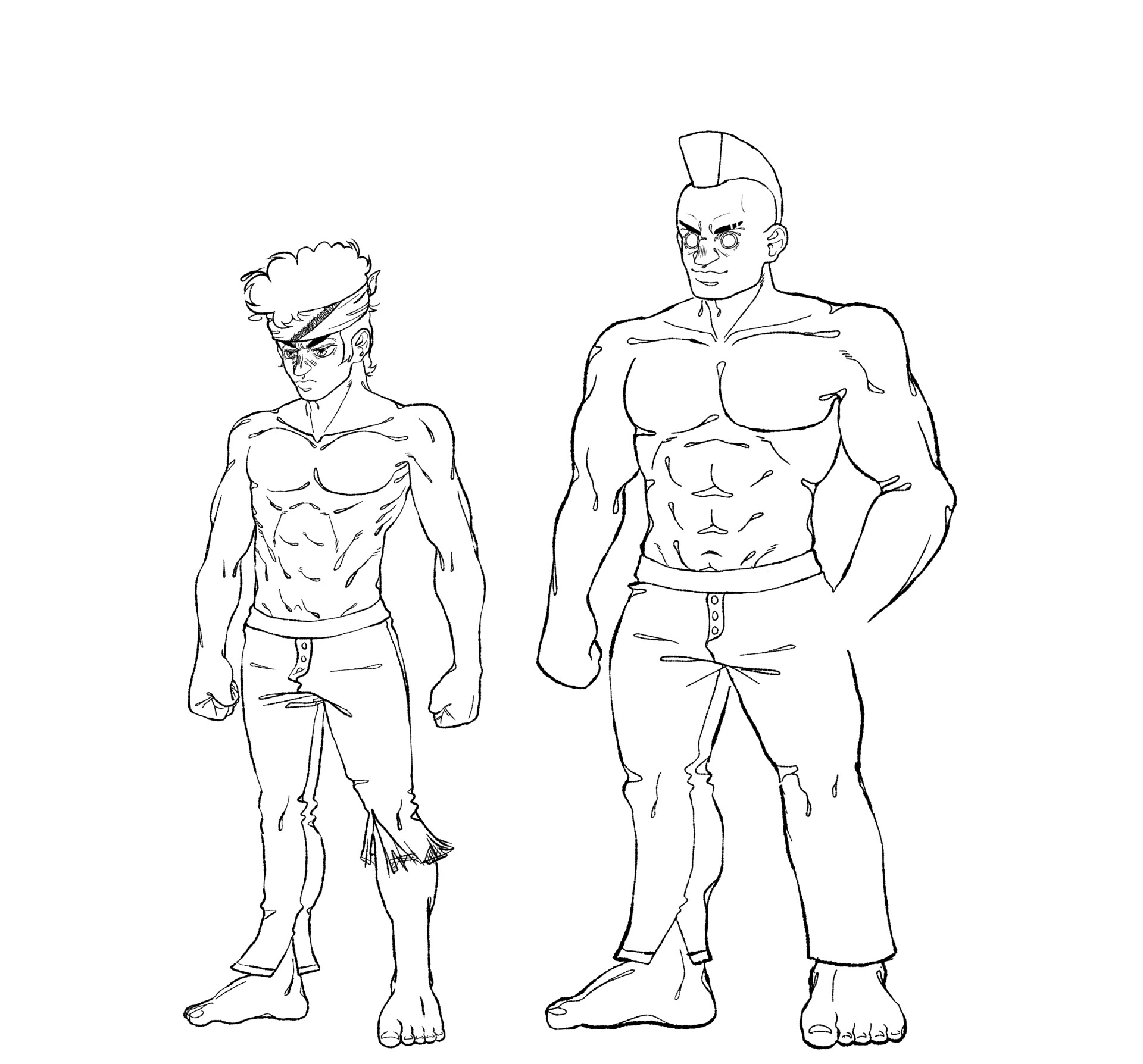 ArtStation - Short Manga/Graphic Novel Character Concepts