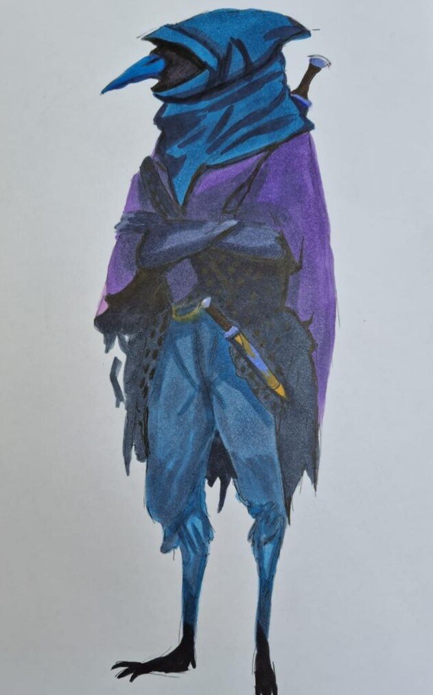 ArtStation - Cricket (First Attempt at Character Design for my D&D ...