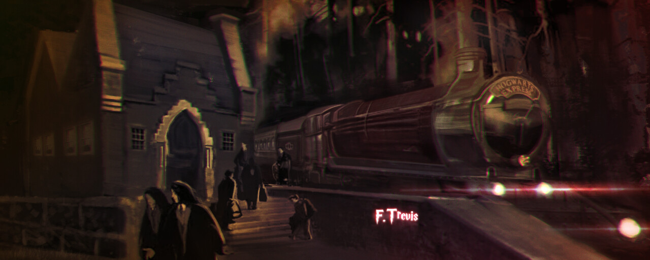 ArtStation - Hogwarts Express - Harry Potter