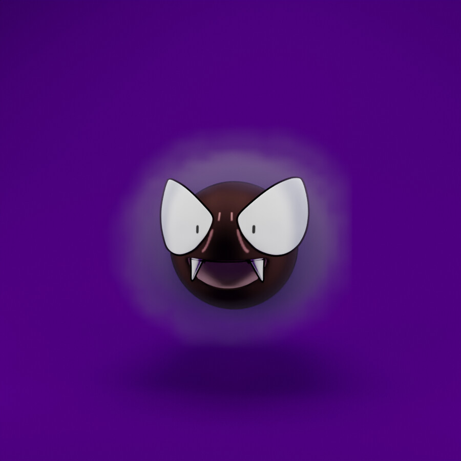 ArtStation - 092 - Gastly