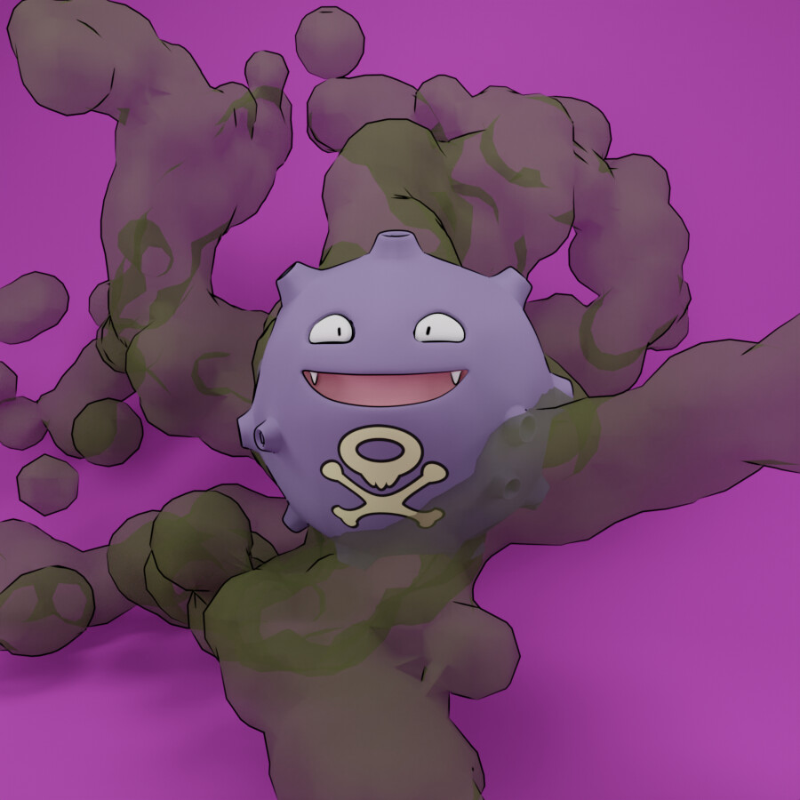 ArtStation - 129 - Koffing