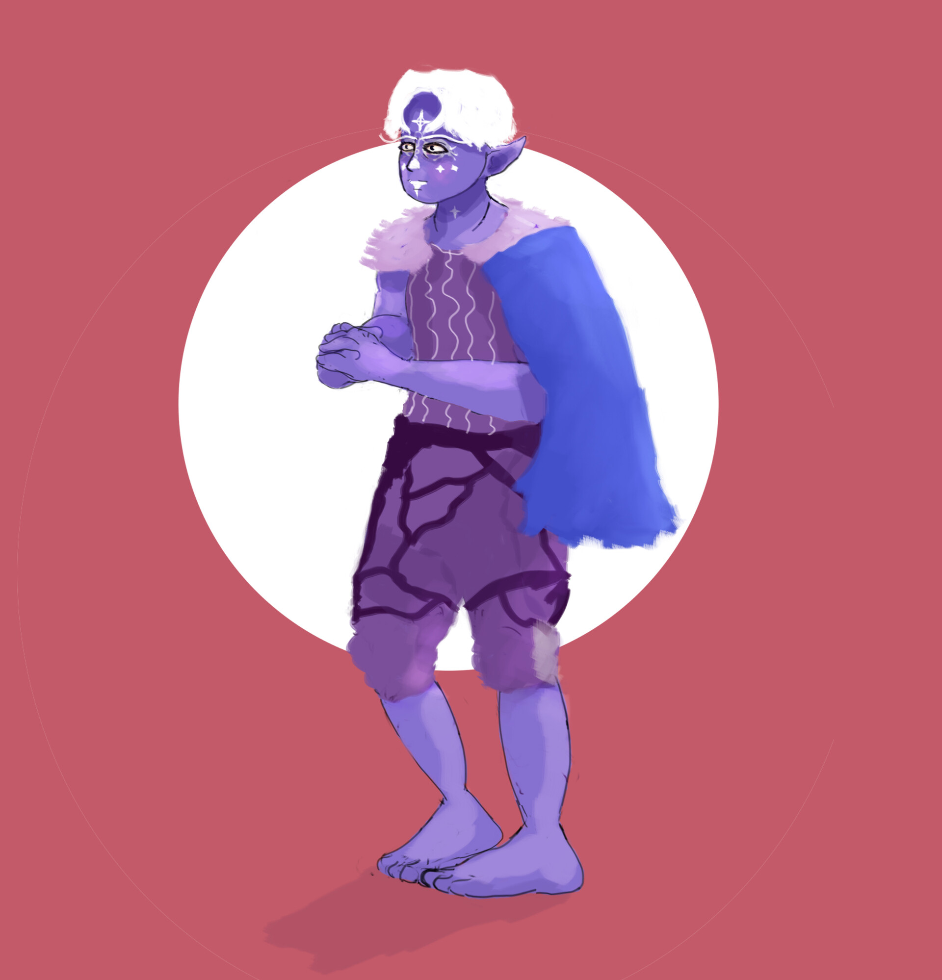 ArtStation - Nym: Moon Elf Druid.