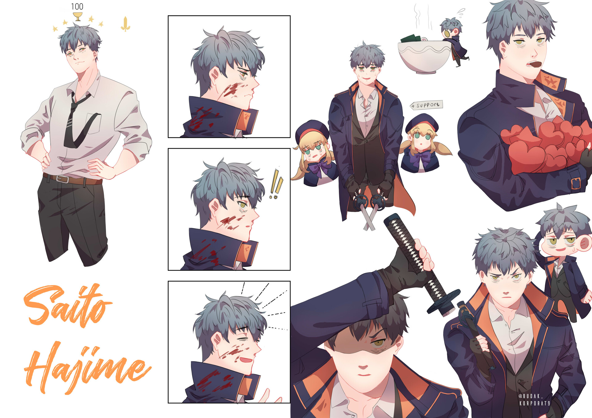 ArtStation - Hajime saito - FGO