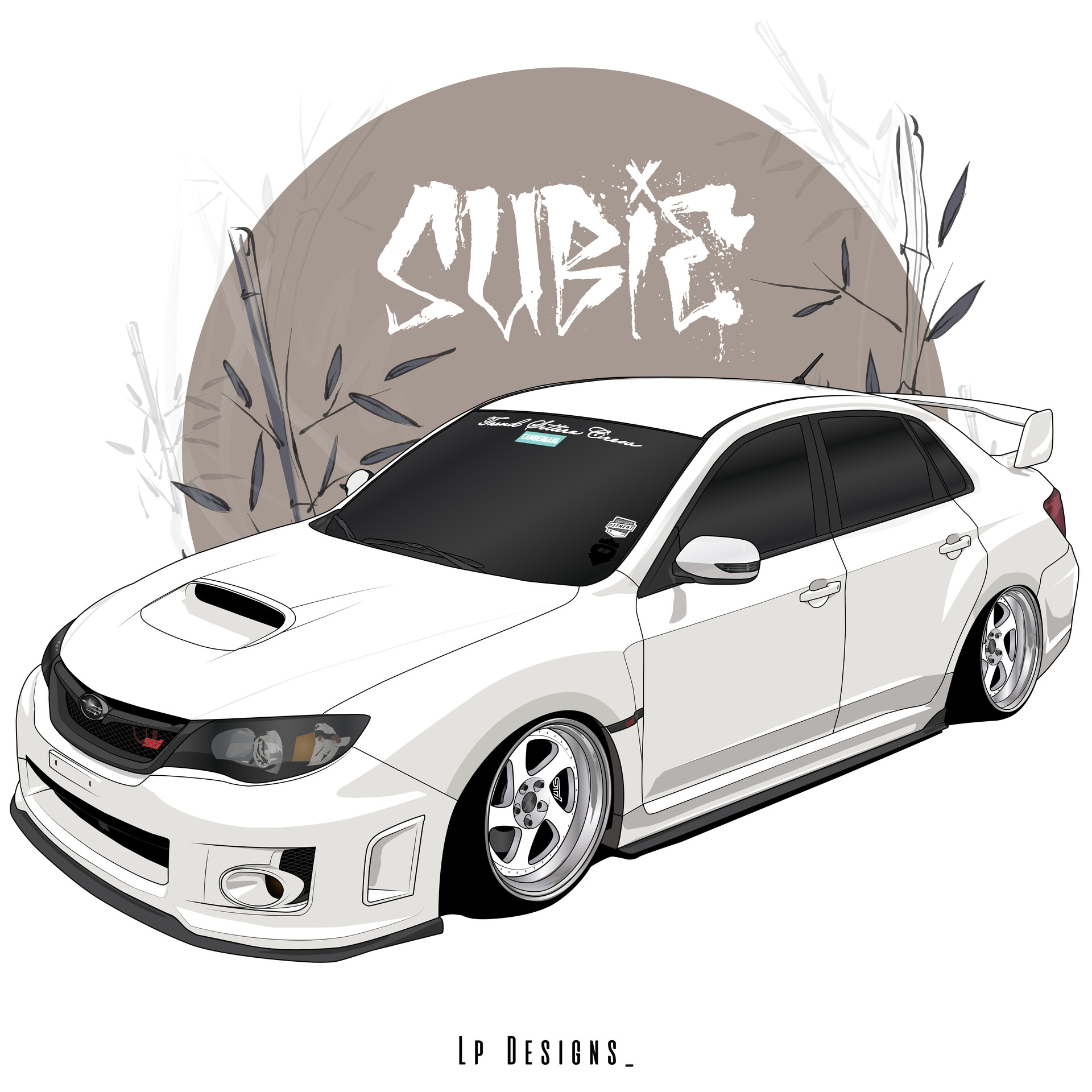 ArtStation - Subaru Impreza Sti