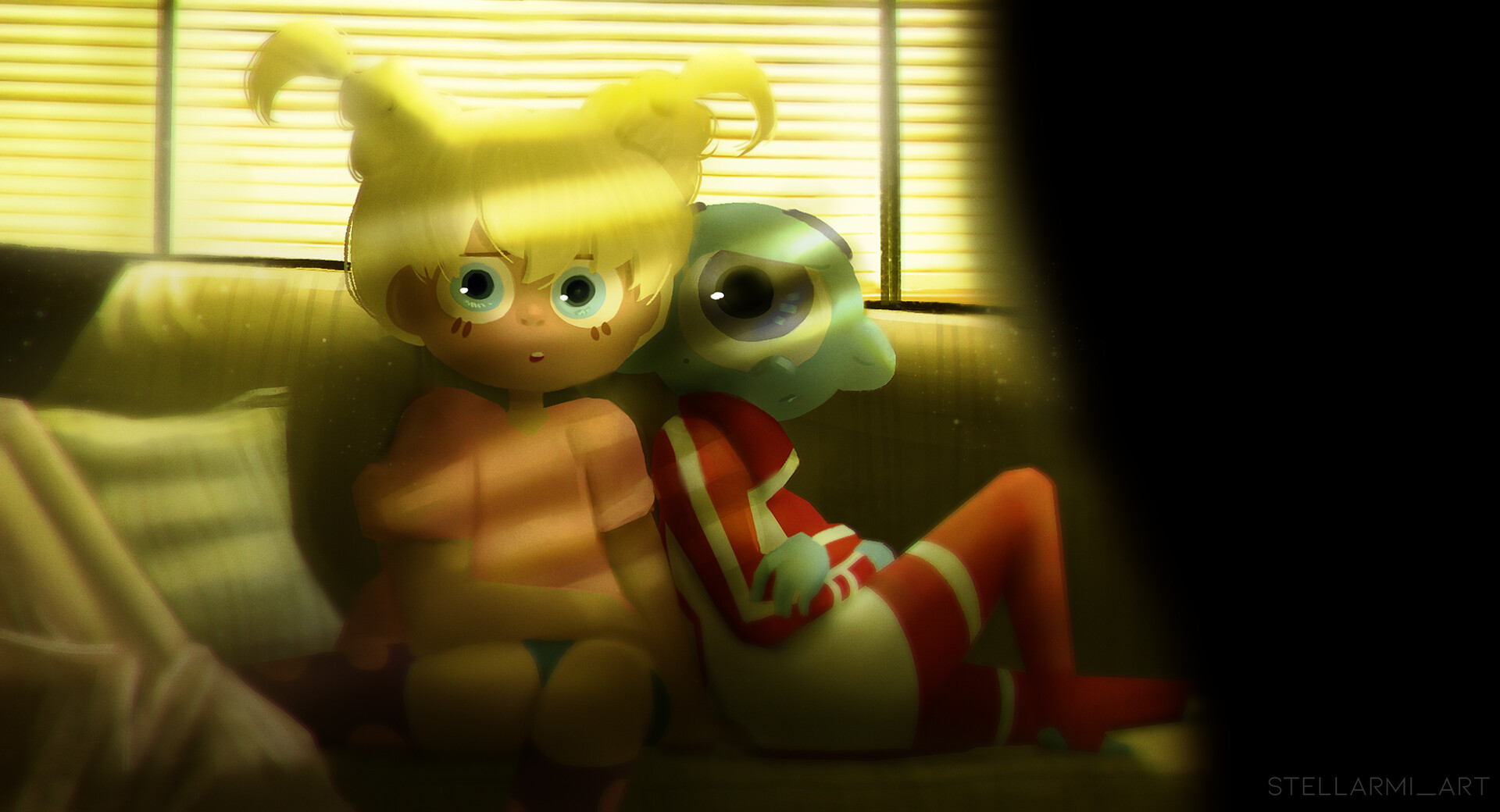 ArtStation - Breaking Bad Lighting Study + Original Piece