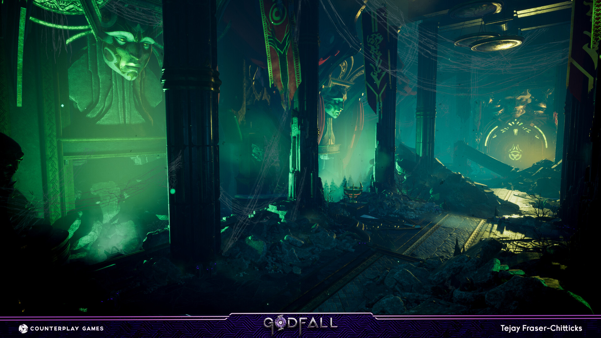 Tejay Fraser-Chitticks - Godfall - Fire & Darkness - DarkForge