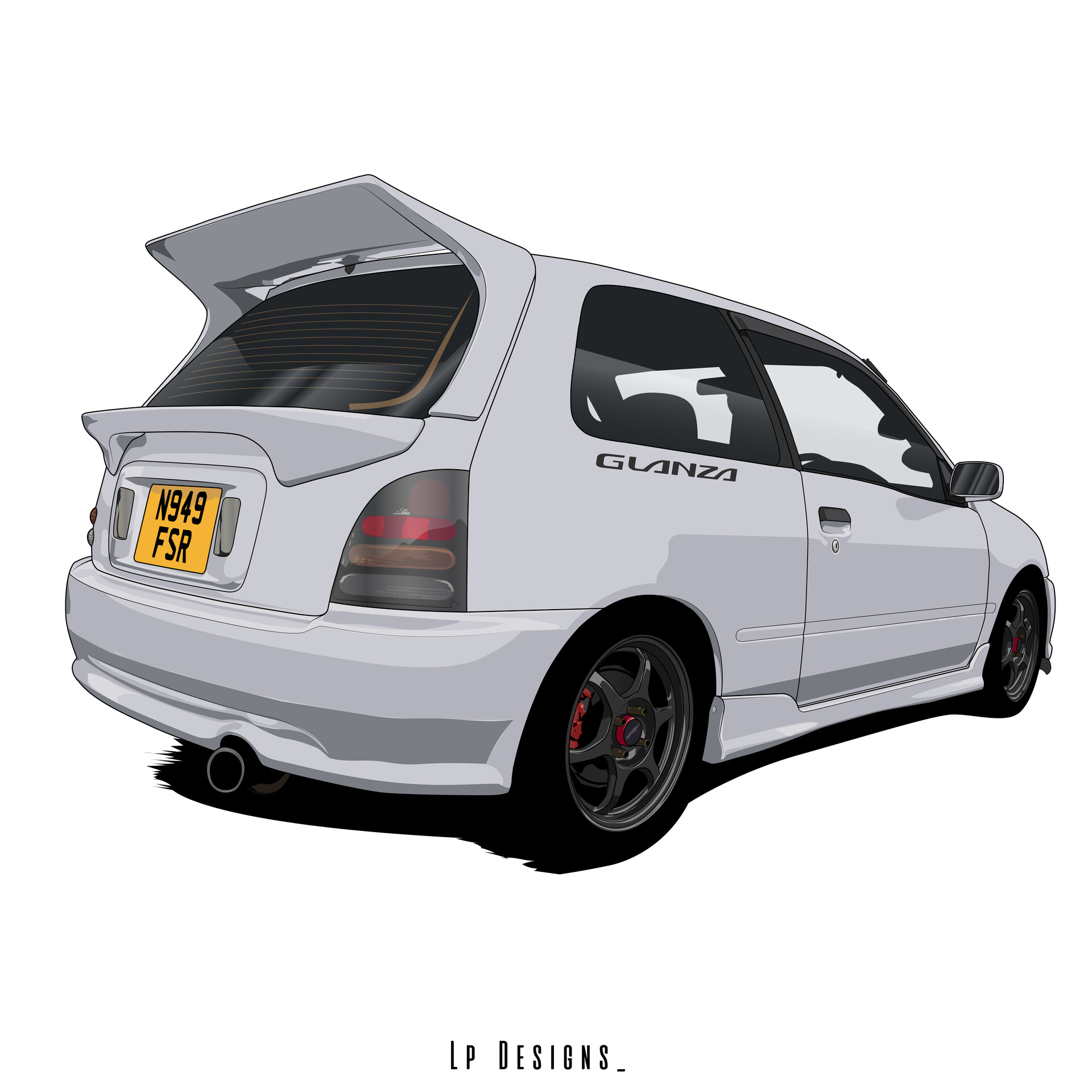 ArtStation - Toyota Glanza Ep91