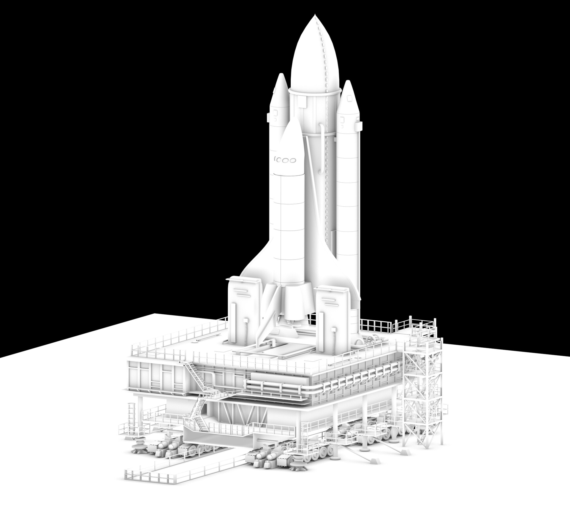 ArtStation - 3D Rocket Centre