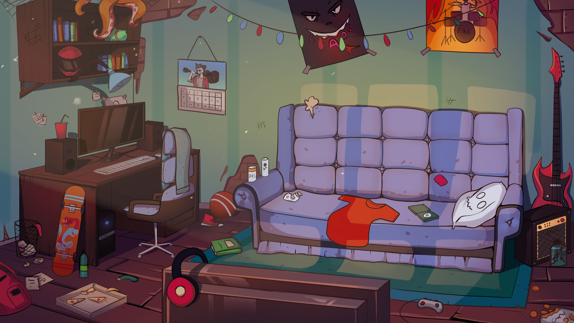 ArtStation - Cartoon room