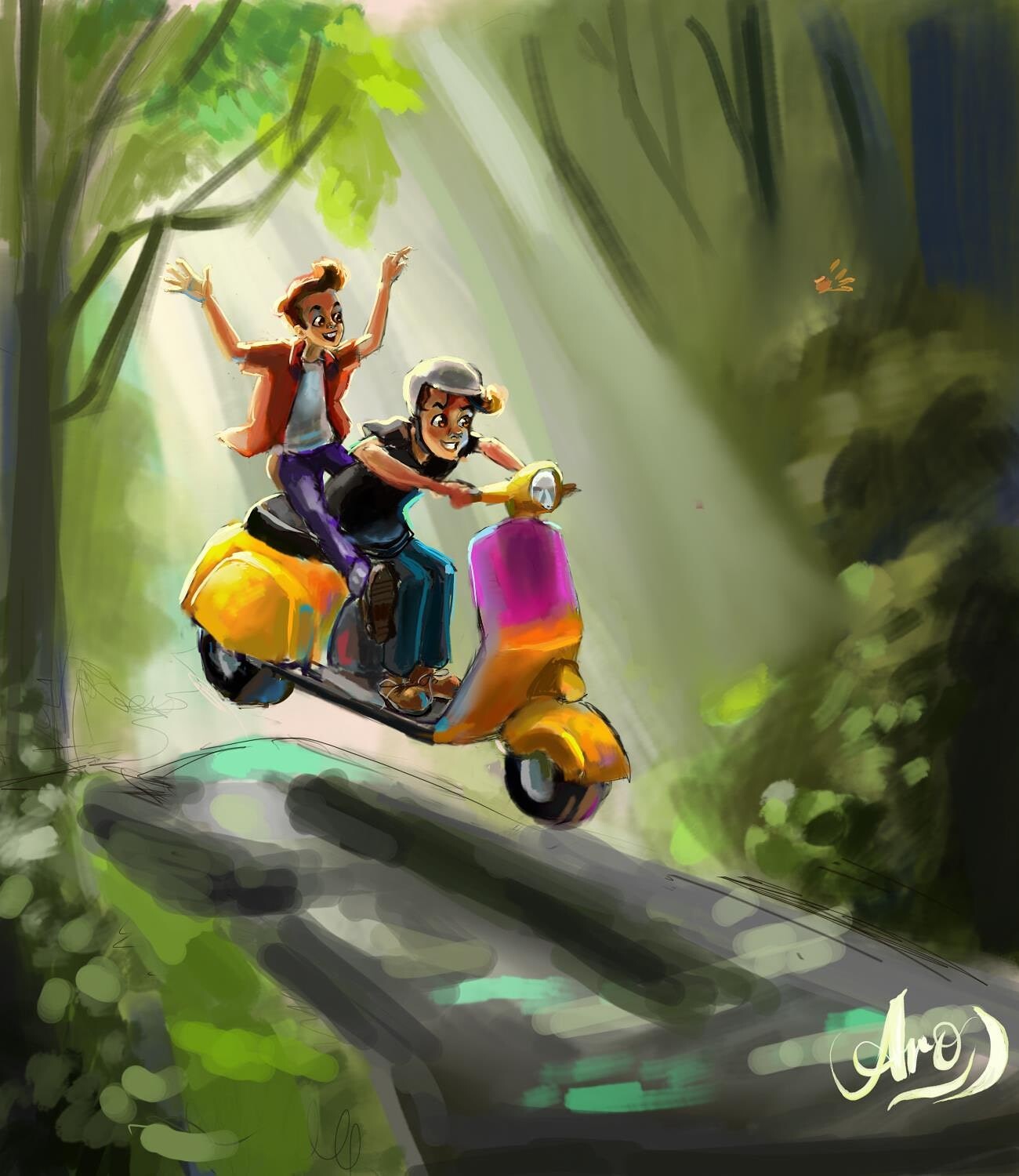 ArtStation - The adventure ride