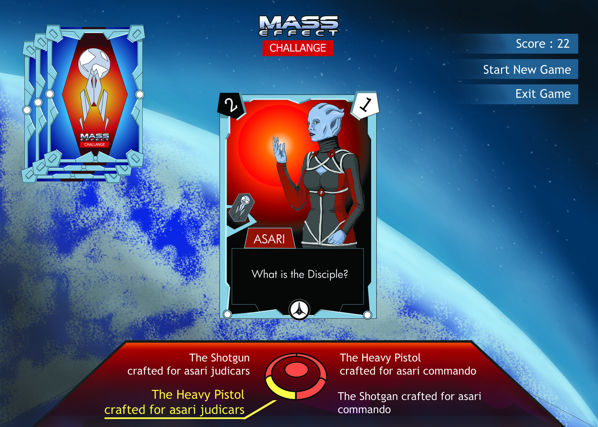 ArtStation - Mass Effect card game project