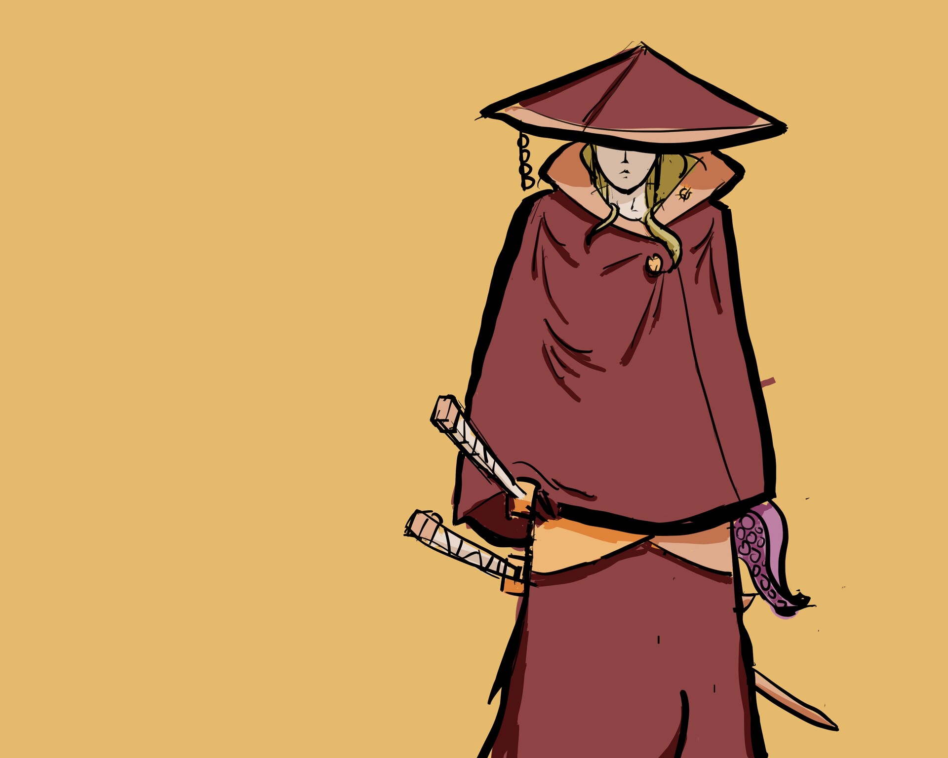 ArtStation - desert Samurai