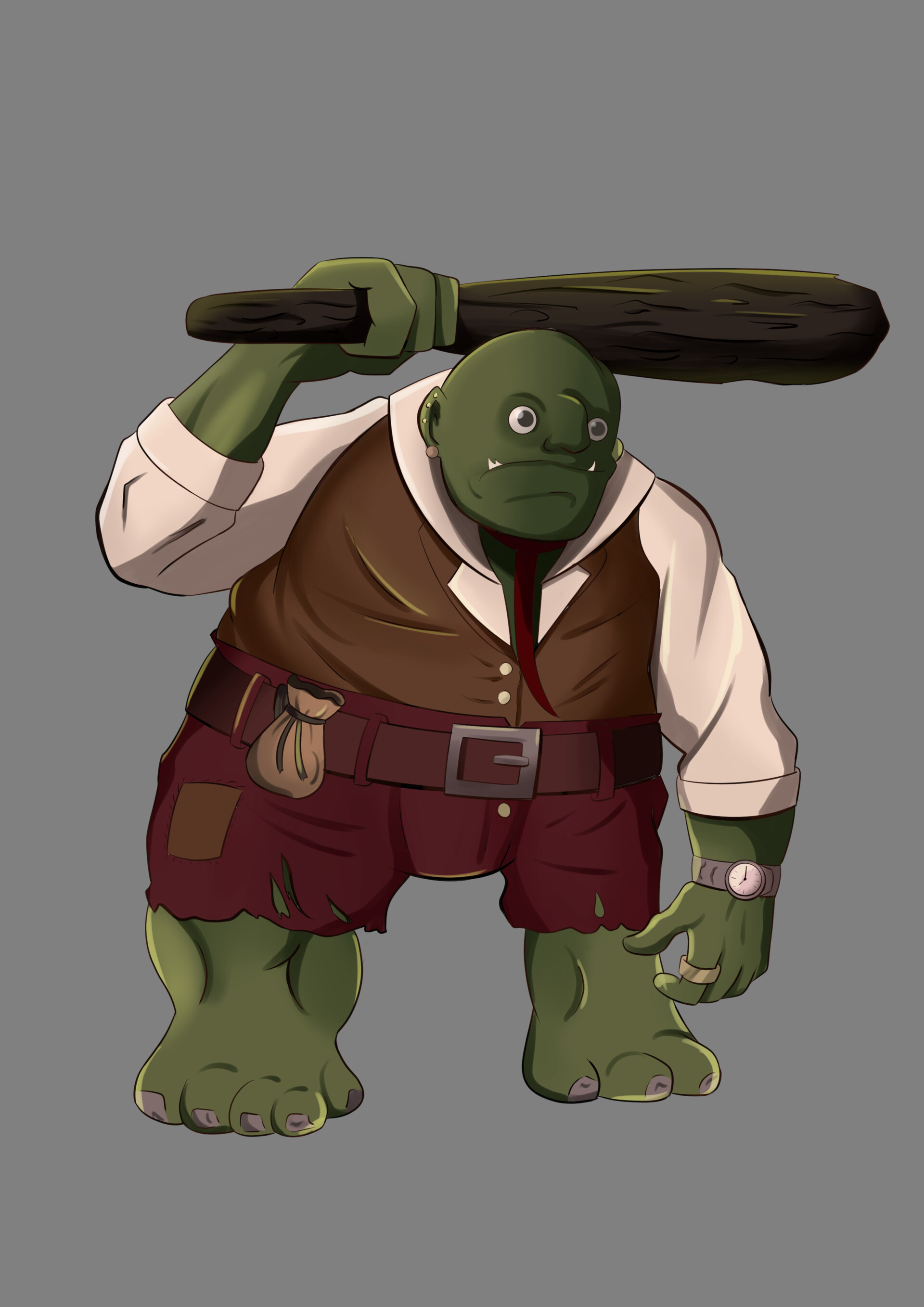 ArtStation - XIX century troll