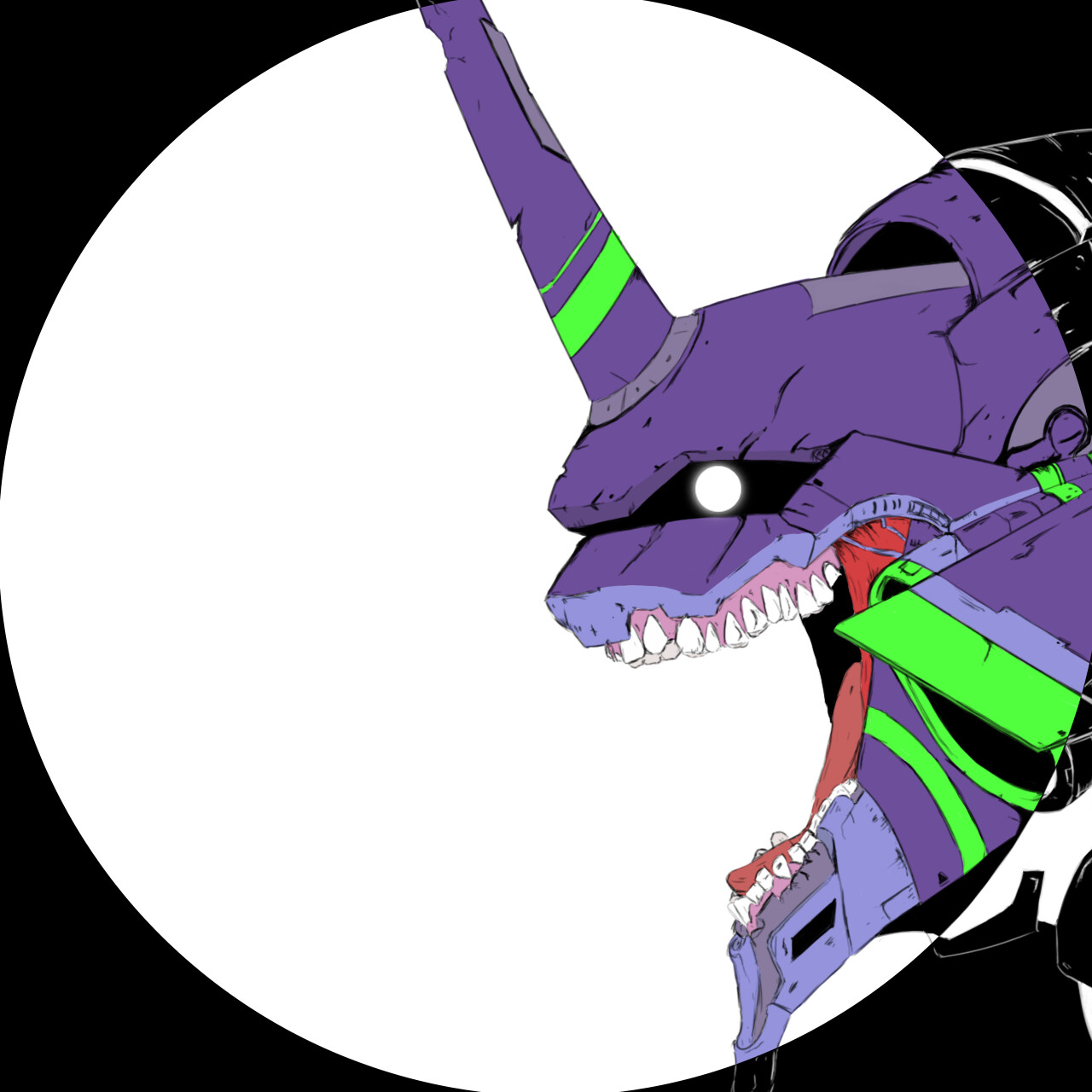 Neon Genesis Evangelion Unit 01 Berserk