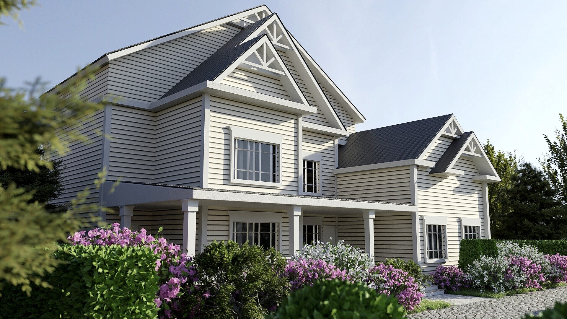 ArtStation - Traditional western house