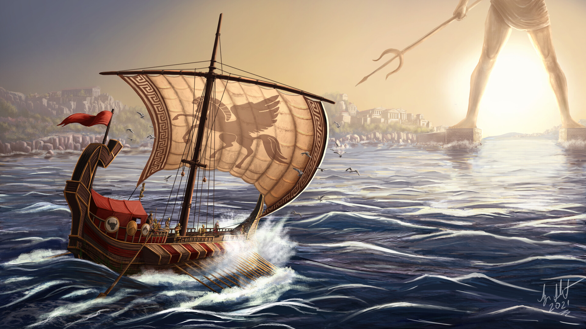 ArtStation - At The Titan's Gate