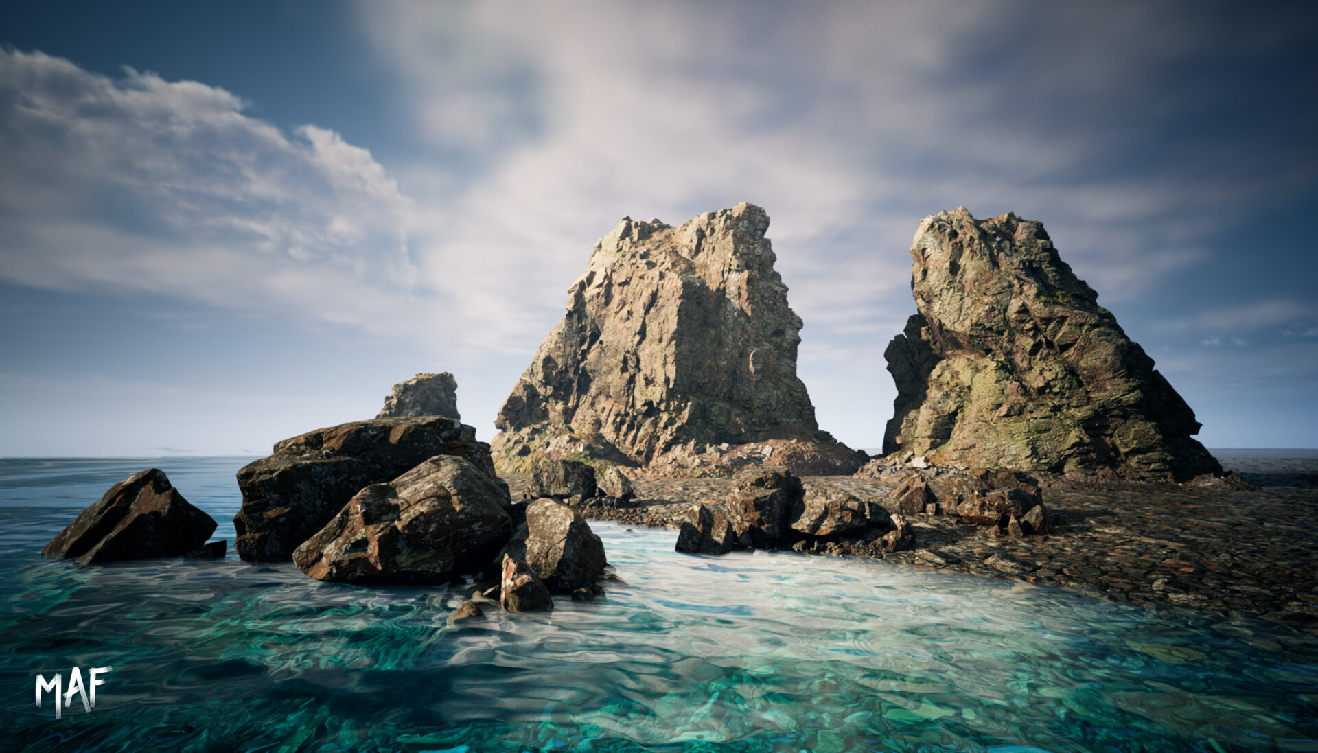 ArtStation - Coastal Scenery || Unreal Engine 5