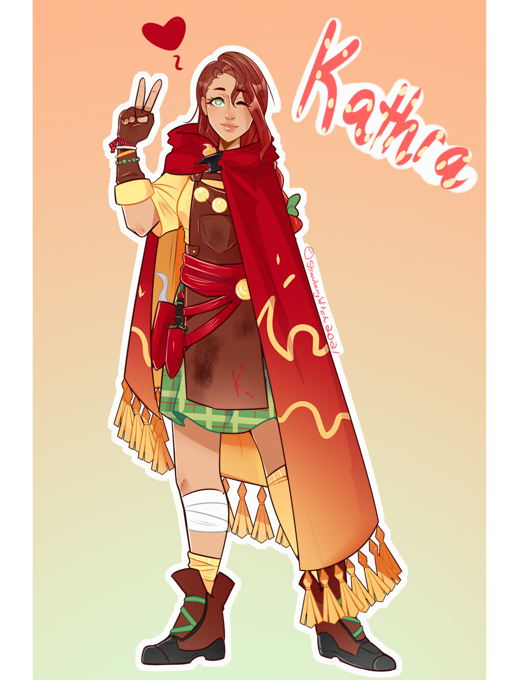 Strawberry Witch - DND: Kathra