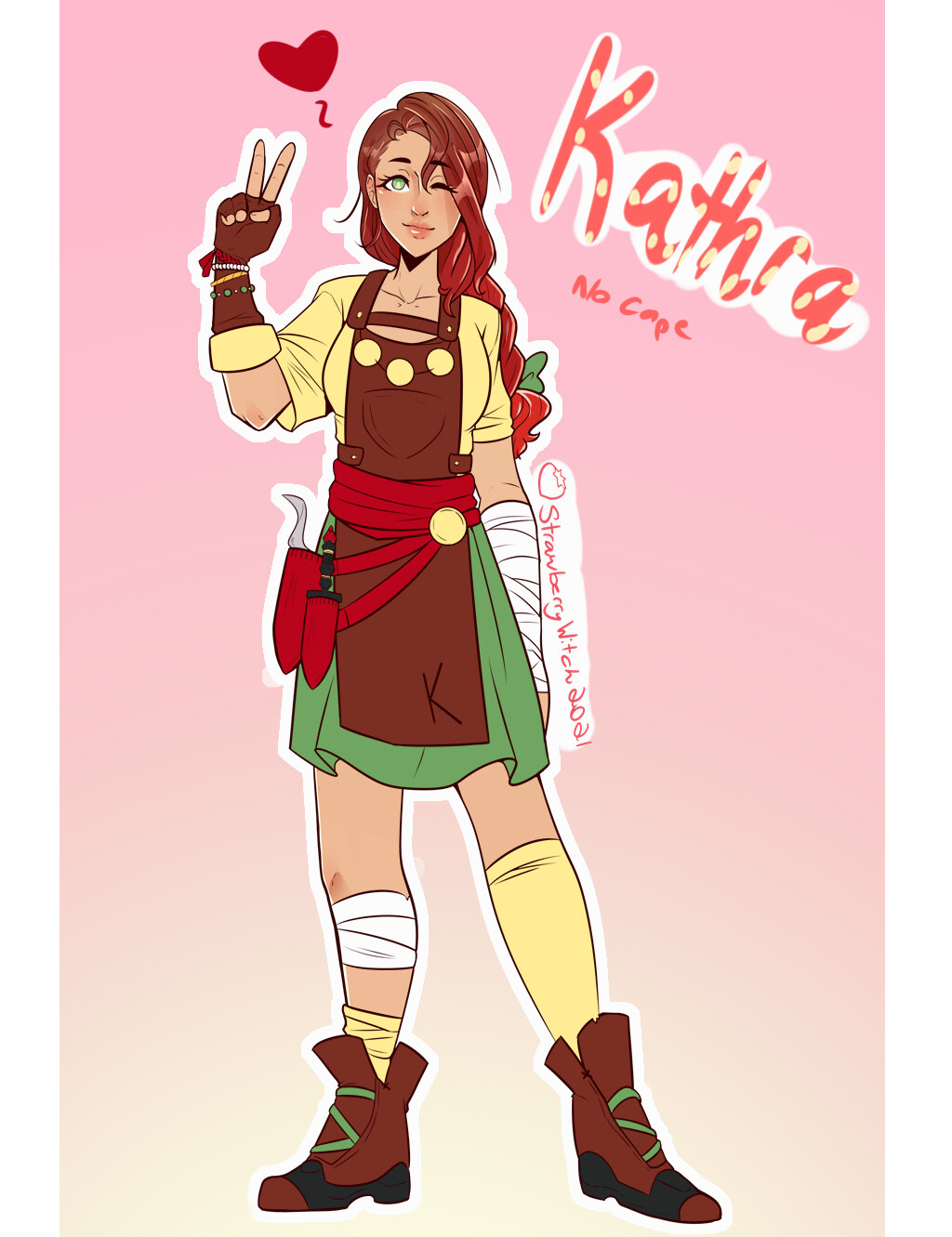 Strawberry Witch - DND: Kathra
