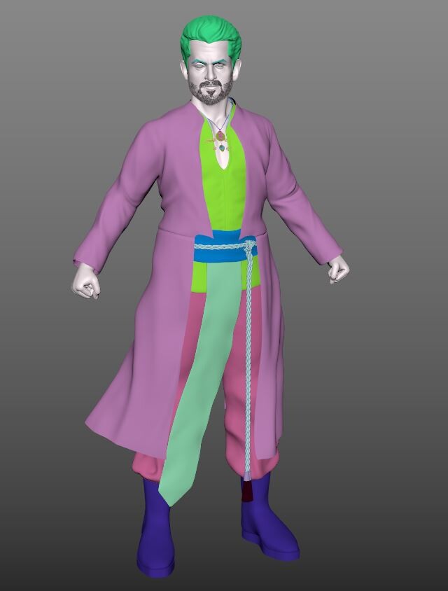 ArtStation - Alladin series 3d model