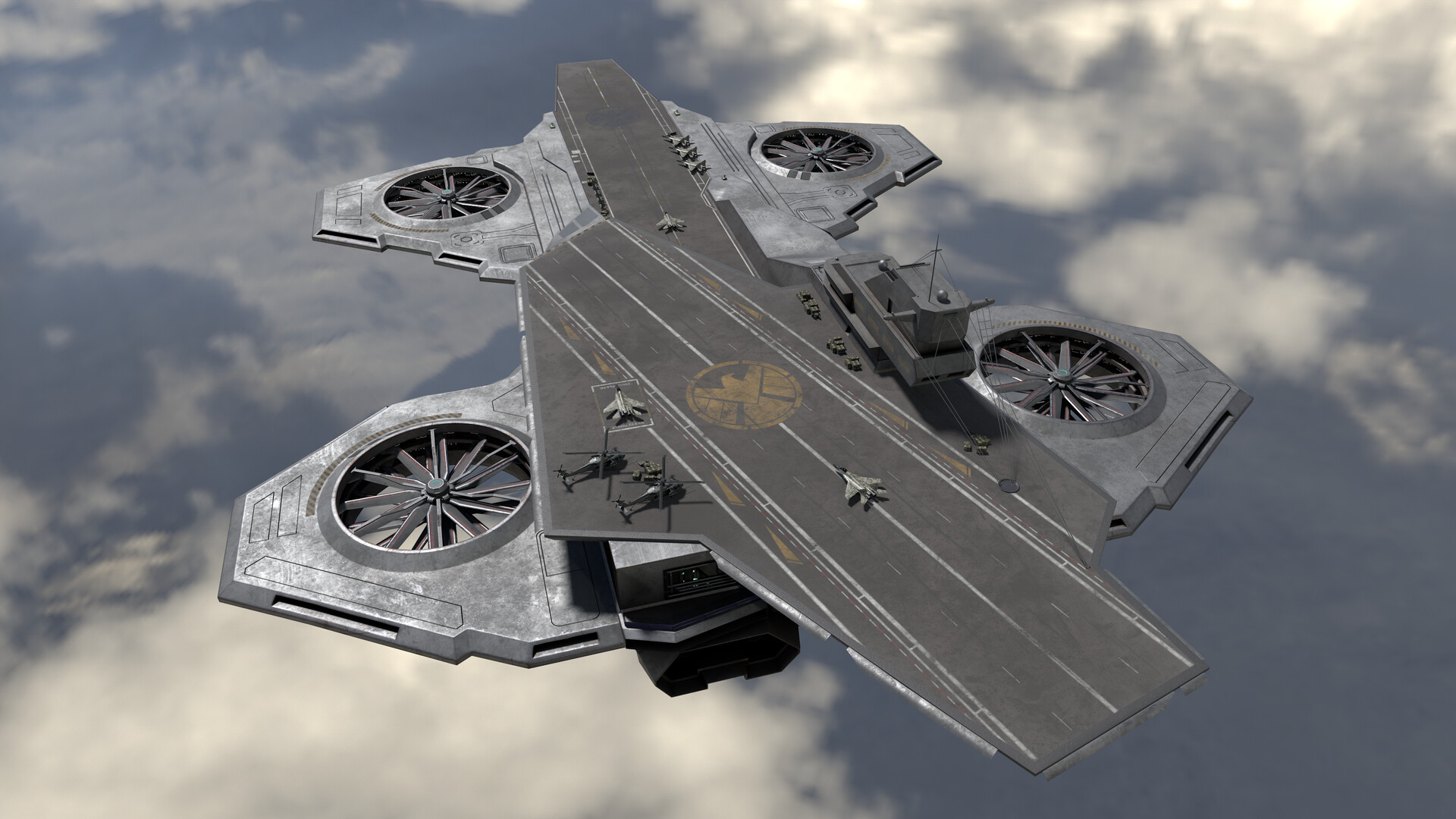 Helicarrier Hd