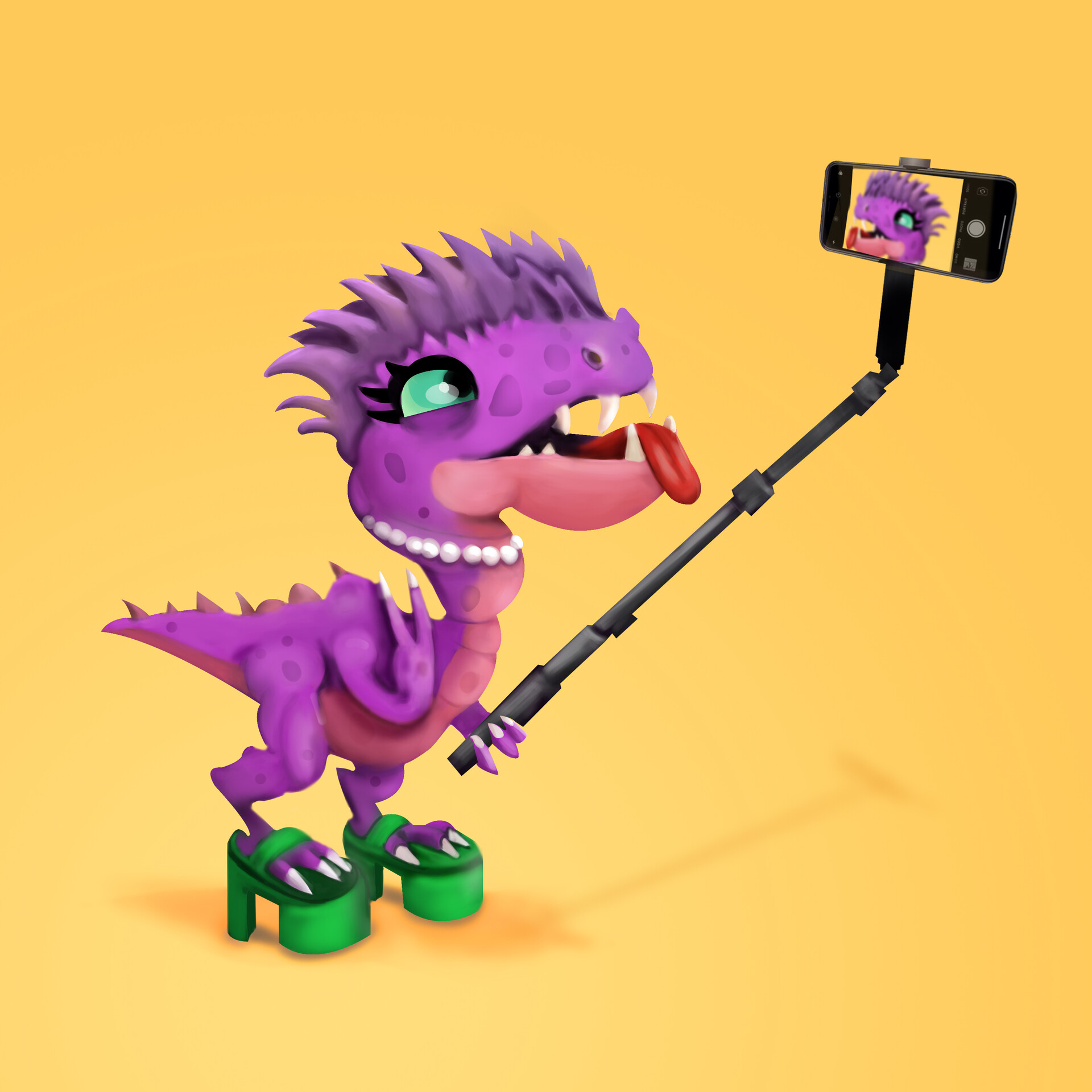ArtStation - Dino influencer