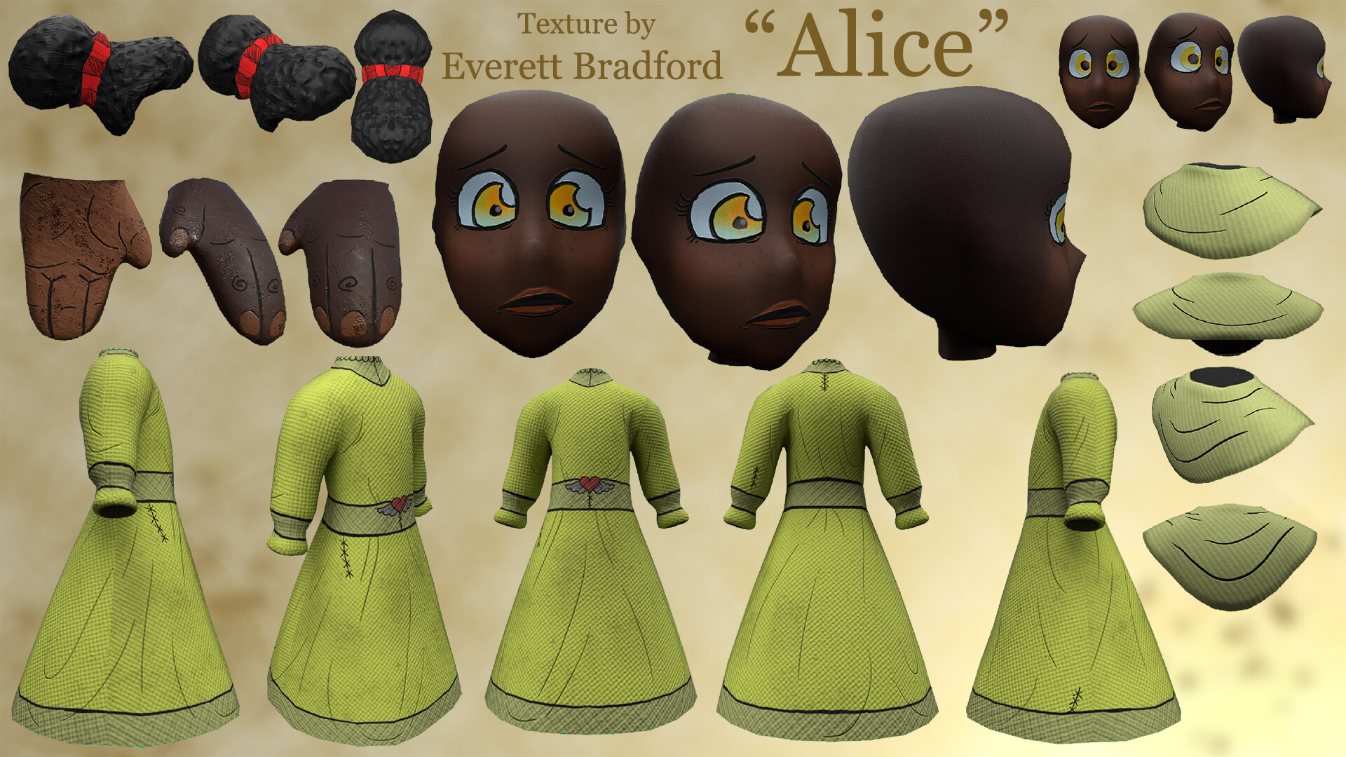 ArtStation - Alice-concept art/game dev