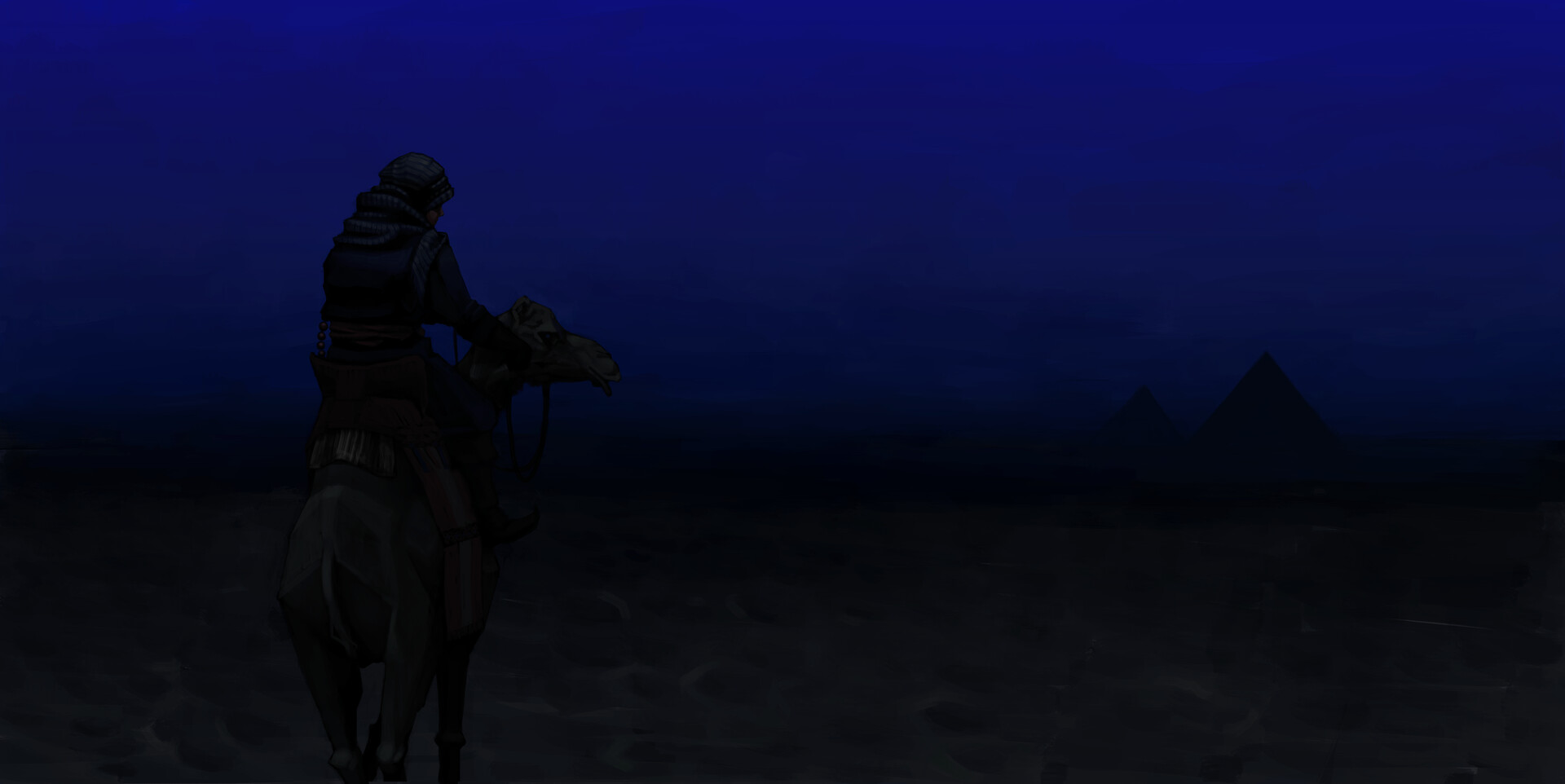 ArtStation - "Indigo Night" from imagination #8