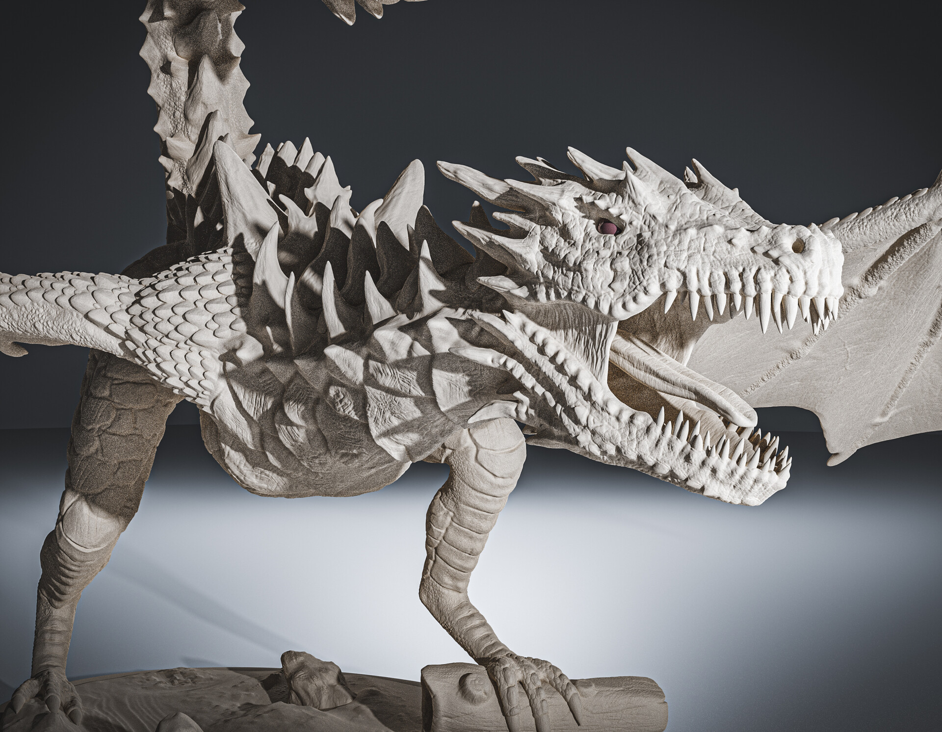 ArtStation - wyvern dragon concept