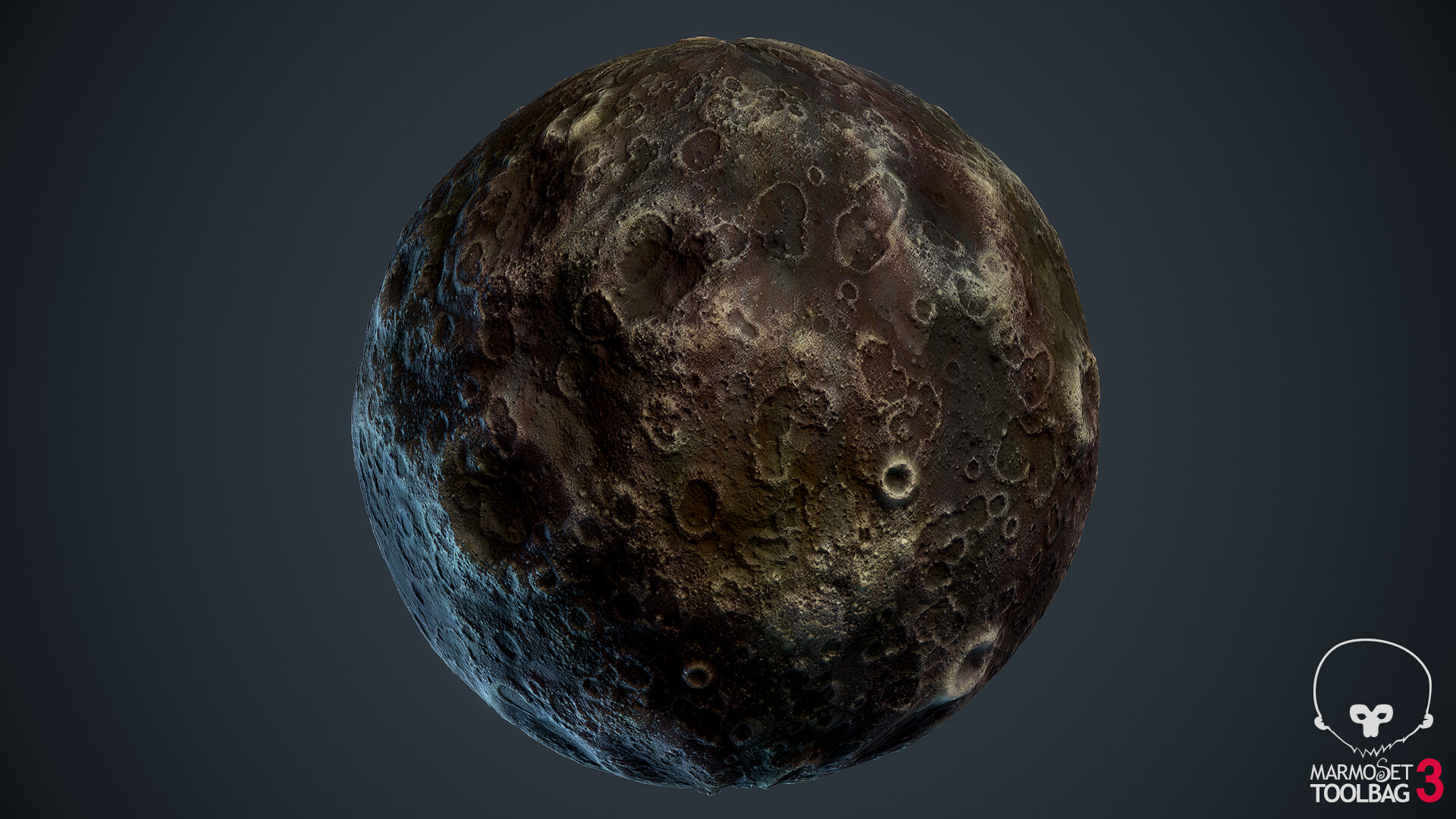 ArtStation - Stylized Moon Surface