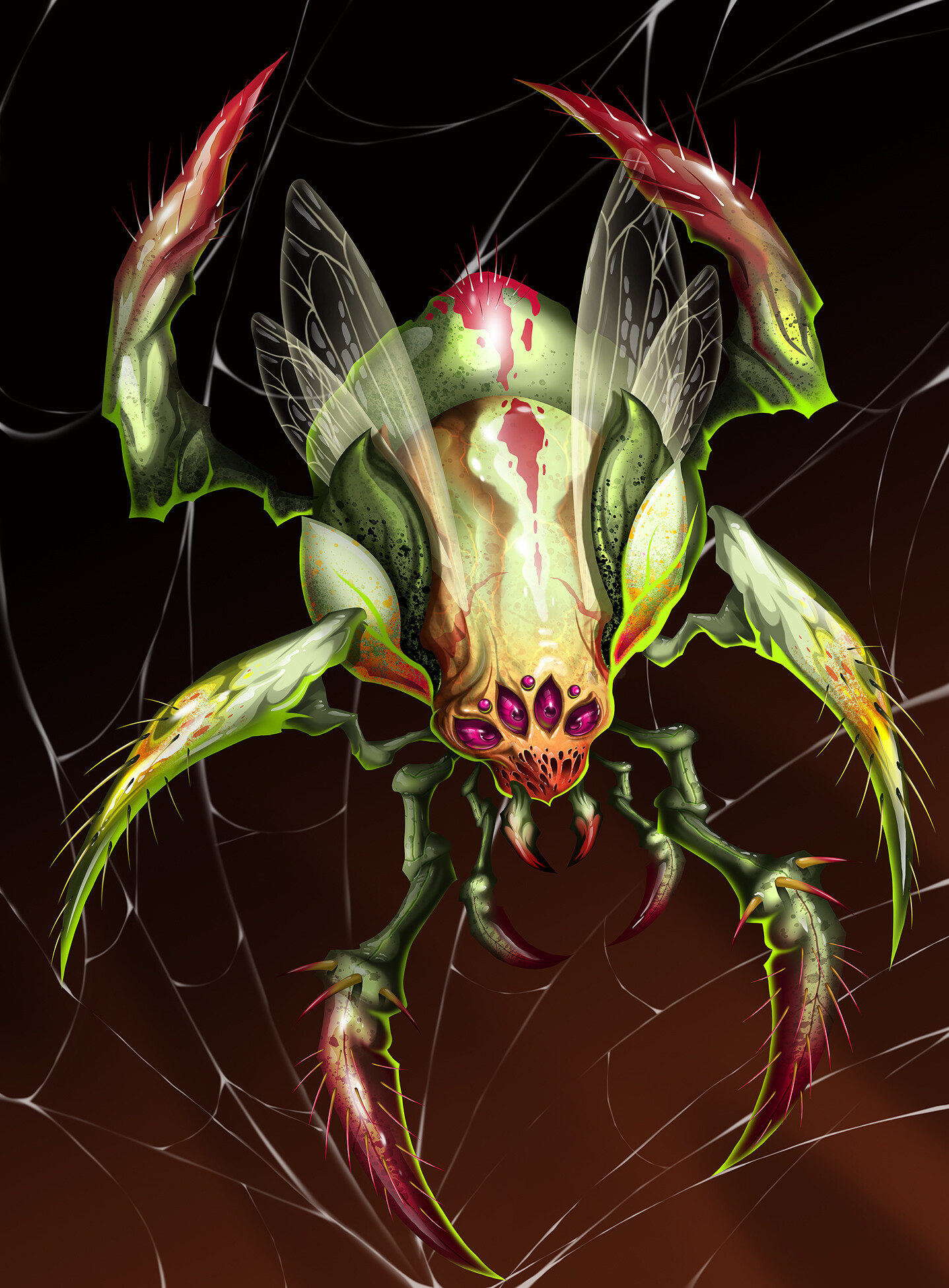 ArtStation - SPIDER ALIEN